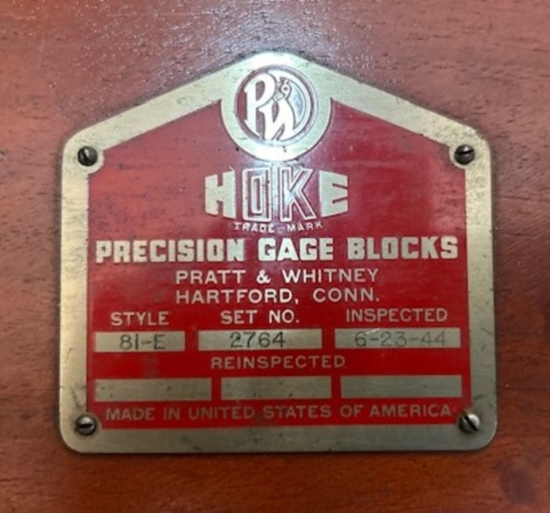 Hoke 81-E Precision Gauge Block Set, 81-Piece Set