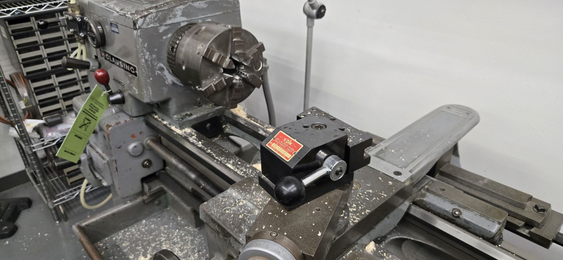 CLAUSING ENGINE LATHE MODEL # 5914 SERIAL # 507830; 12"X36"