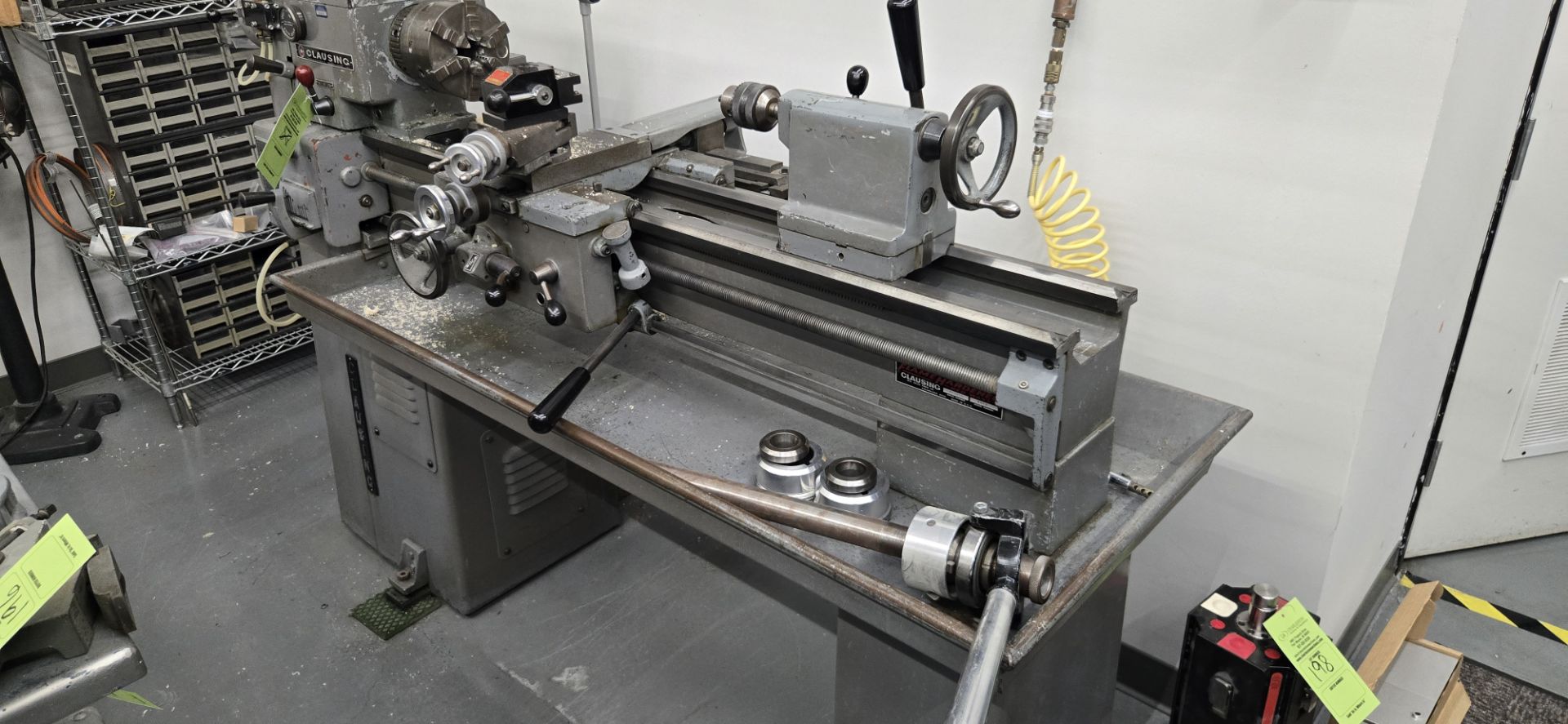 CLAUSING ENGINE LATHE MODEL # 5914 SERIAL # 507830; 12"X36"