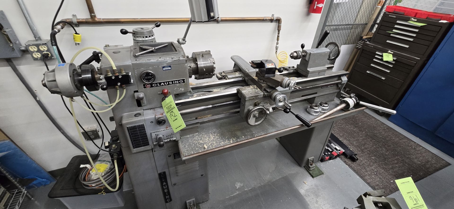 CLAUSING ENGINE LATHE MODEL # 5914 SERIAL # 507830; 12"X36"