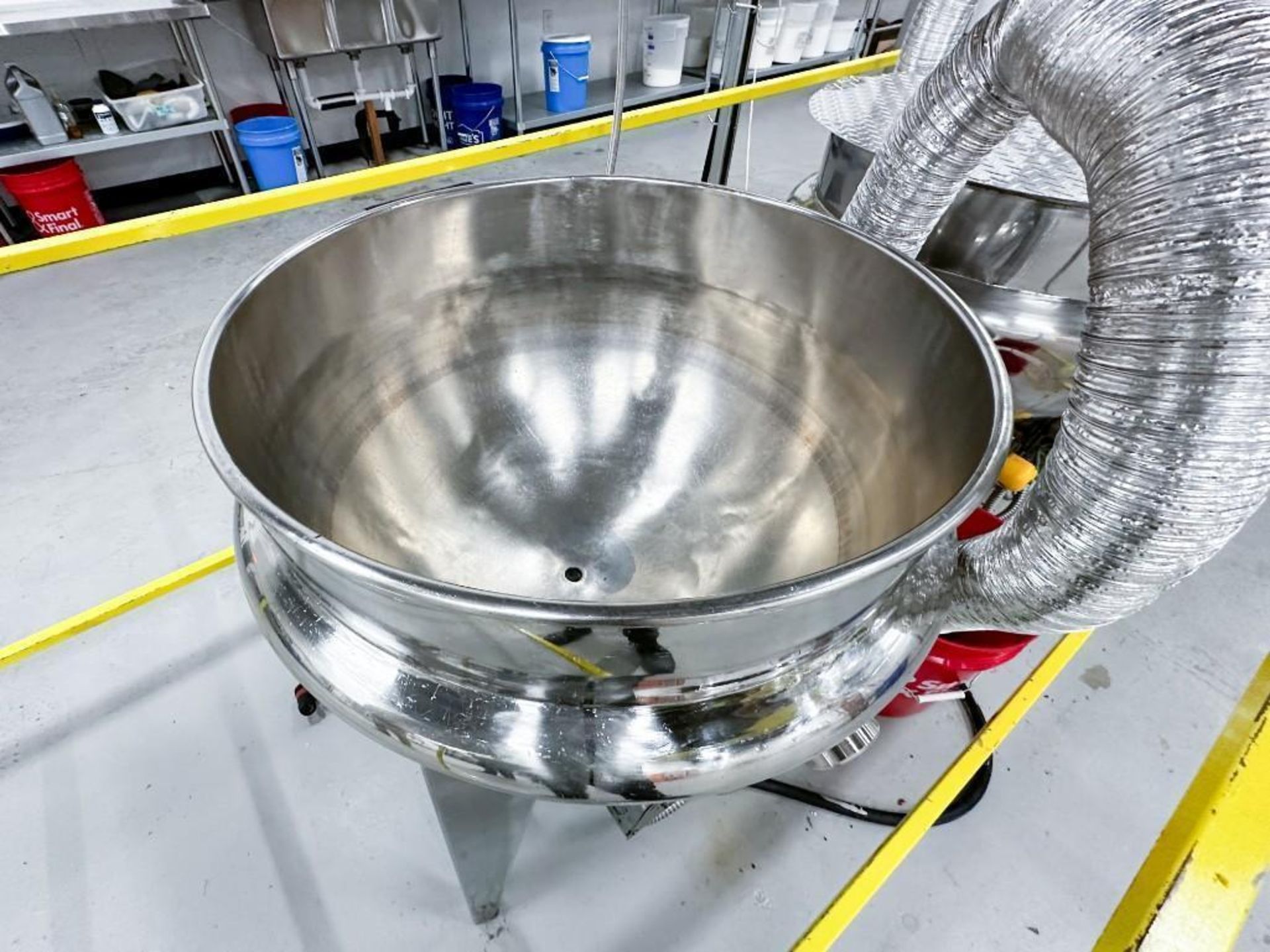 (1) 300 KG Hatel Gummy Depositor Line with Mixing Kettle Kitchen BULK ...