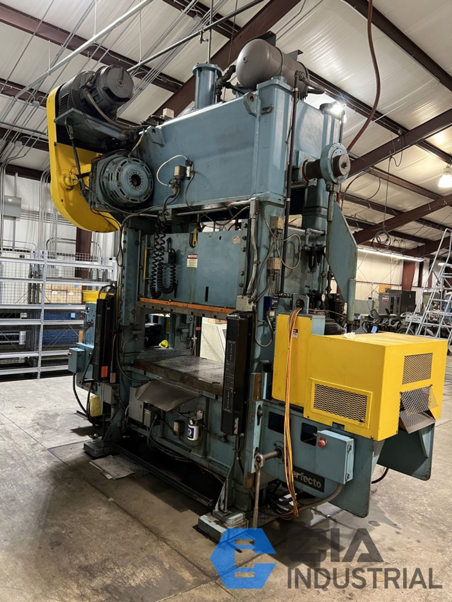 100 TON NIAGARA MODEL SC2-100-60-30 SSDC PRESS; S/N 46554, 60" X 30 ...