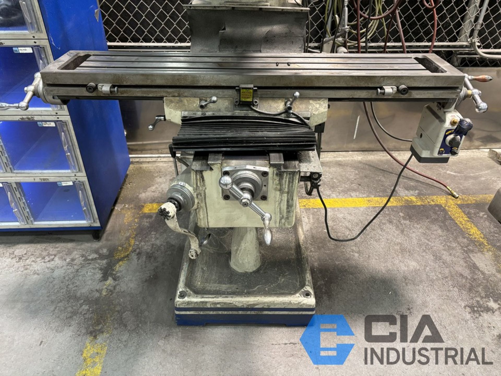 3 HP BIRMINGHAM VERTICAL MILLING MACHINE; S/N 051740, WITH NEWALL C-80 ...