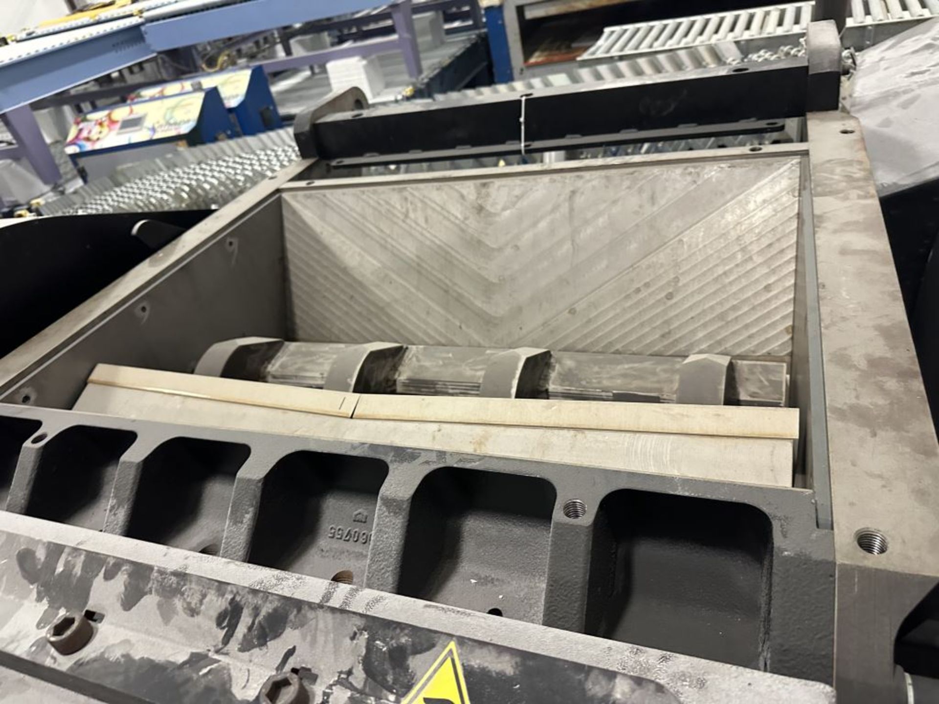 200 HP RAPID MODEL 600-90 PLASTIC GRANULATOR; S/N 700.501168.10.1, WITH ...