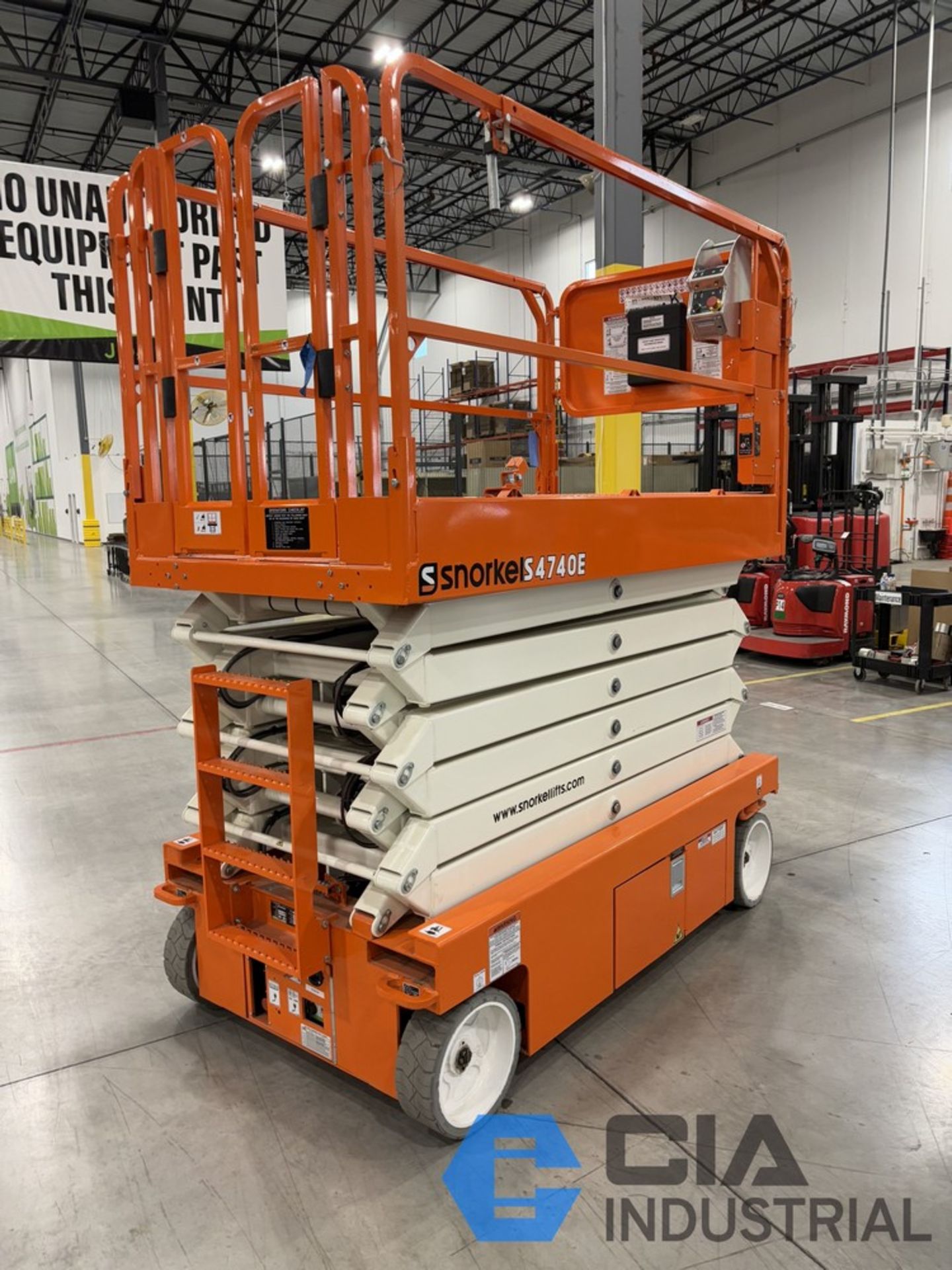 2023 SNORKEL MODEL S4740E-ANST/CSA ELECTRIC SCISSOR LIFT; S/N 230200567 ...