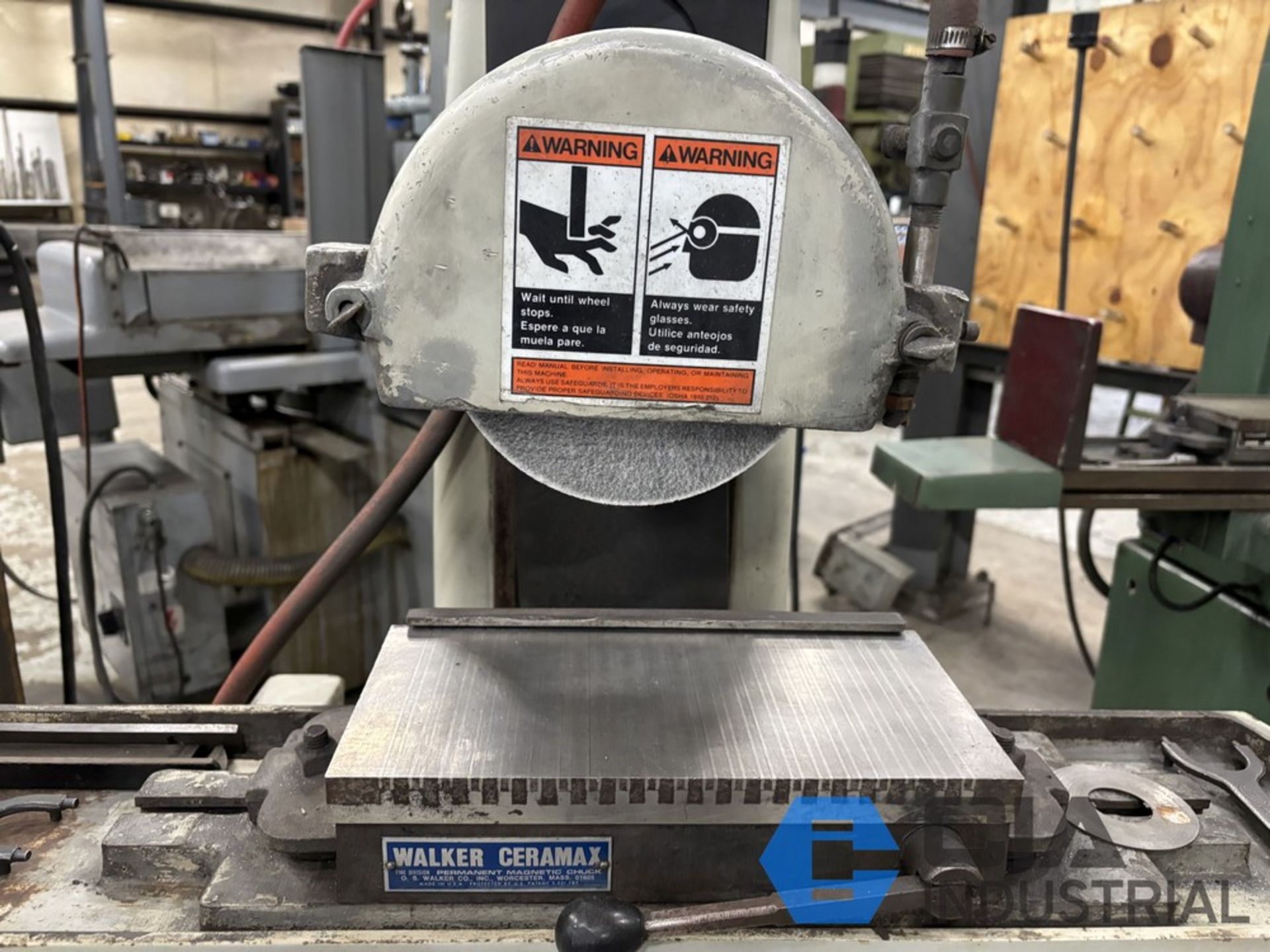 6" X 12" HARIG MODEL 612 BALLWAY HAND FEED SURFACE GRINDER; S/N 18430 ...