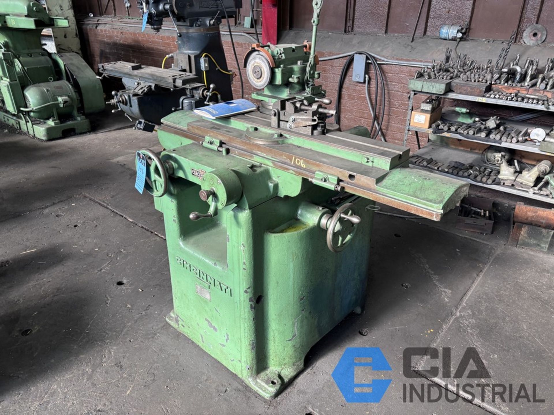 NO. 2 CINCINNATI TOOL & CUTTER GRINDER