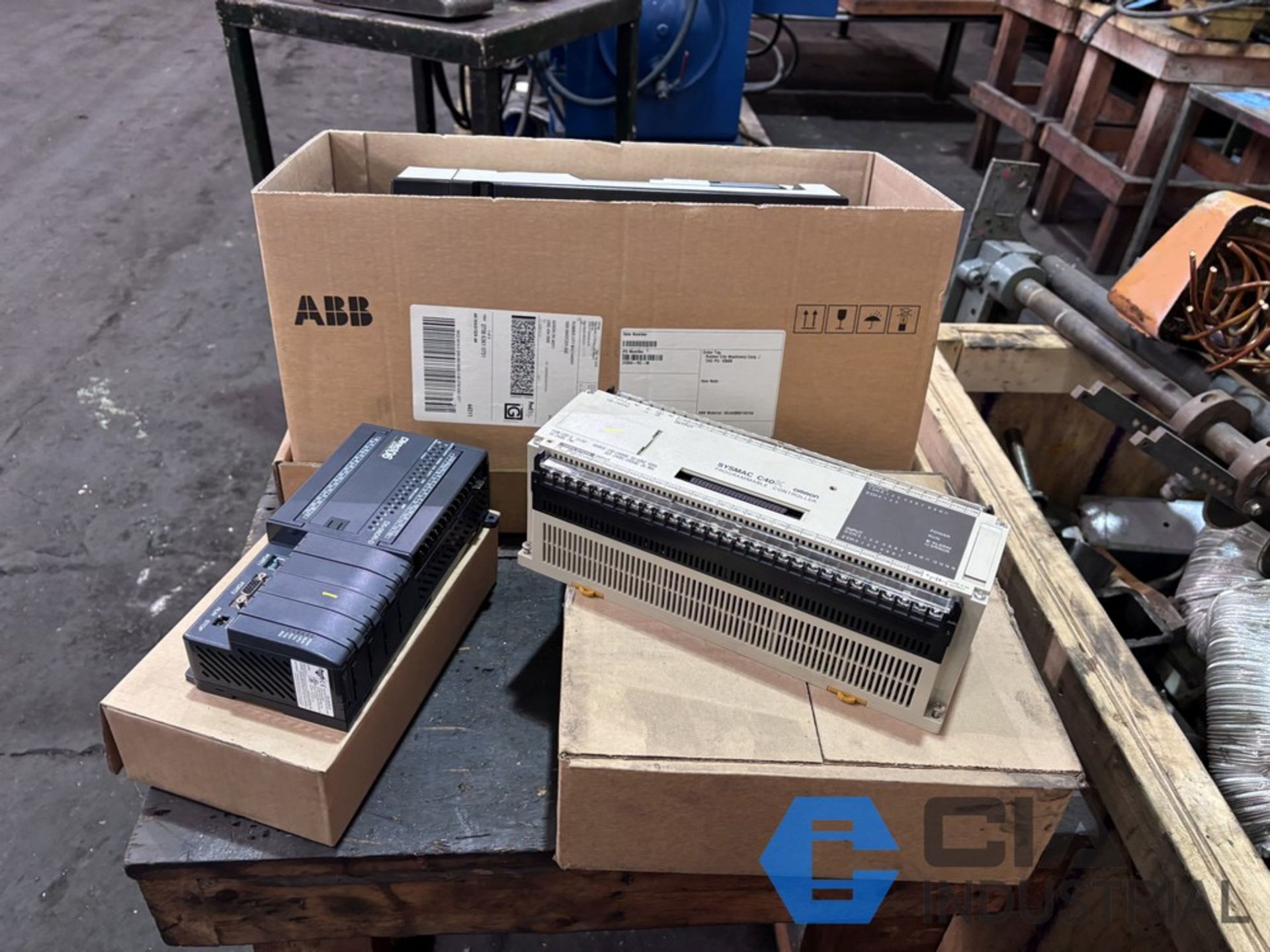 (LOT) ABB MODEL AC880 DRIVE (NEW), OMRON SYSMAC C40 PROGRAMMABLE ...