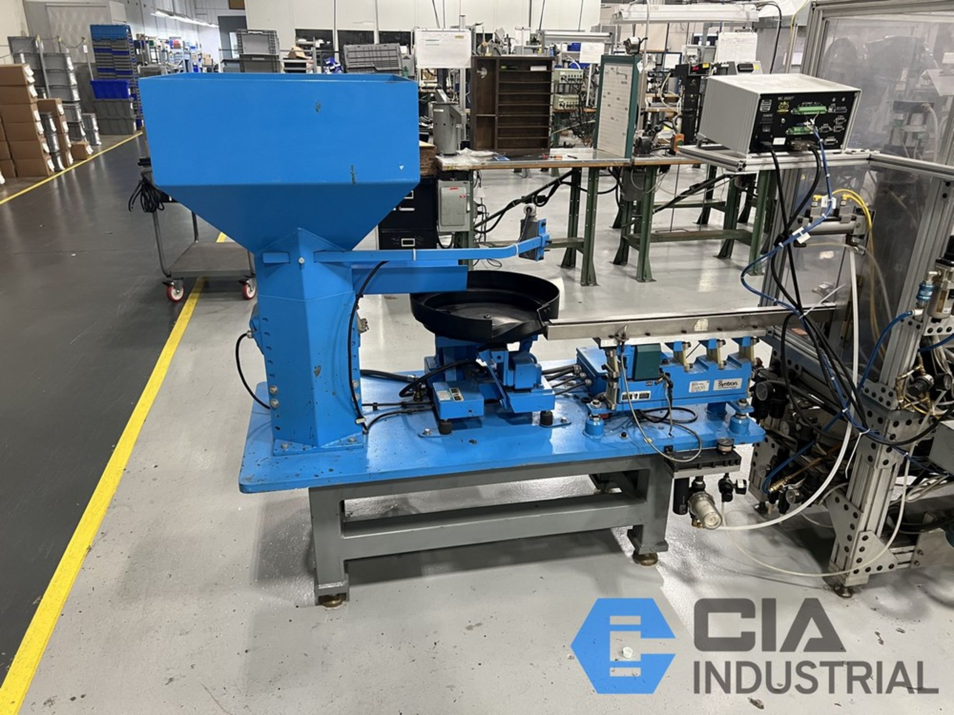 { Group of lots: 165, 166 } PART FEED SYSTEM TO INCLUDE SYNTRON PART ...