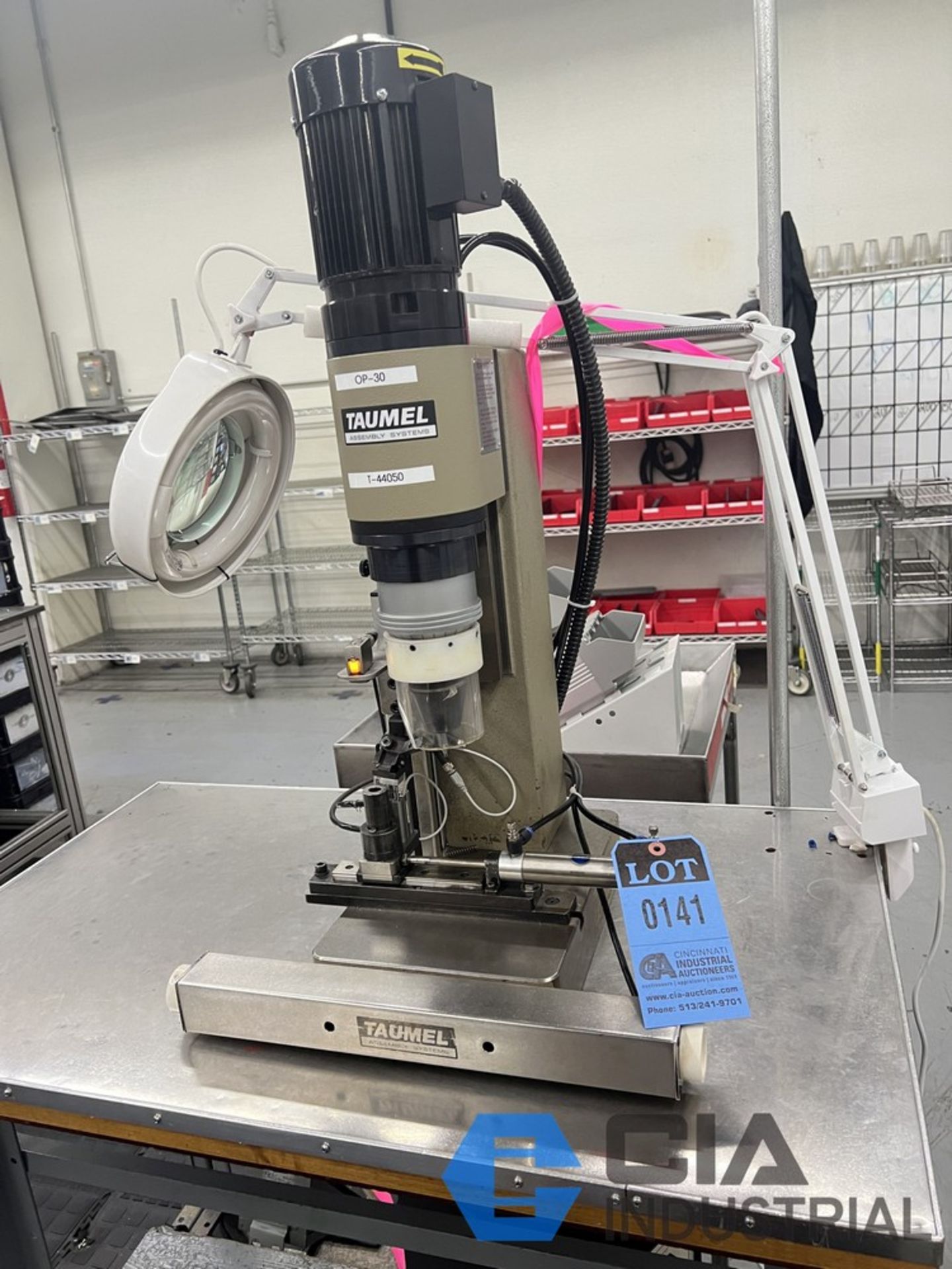 ASSEMBLY STATION TO INCLUDE TAUMEL ASSEMBLY SYSTEMS MODEL T-2519123; S ...