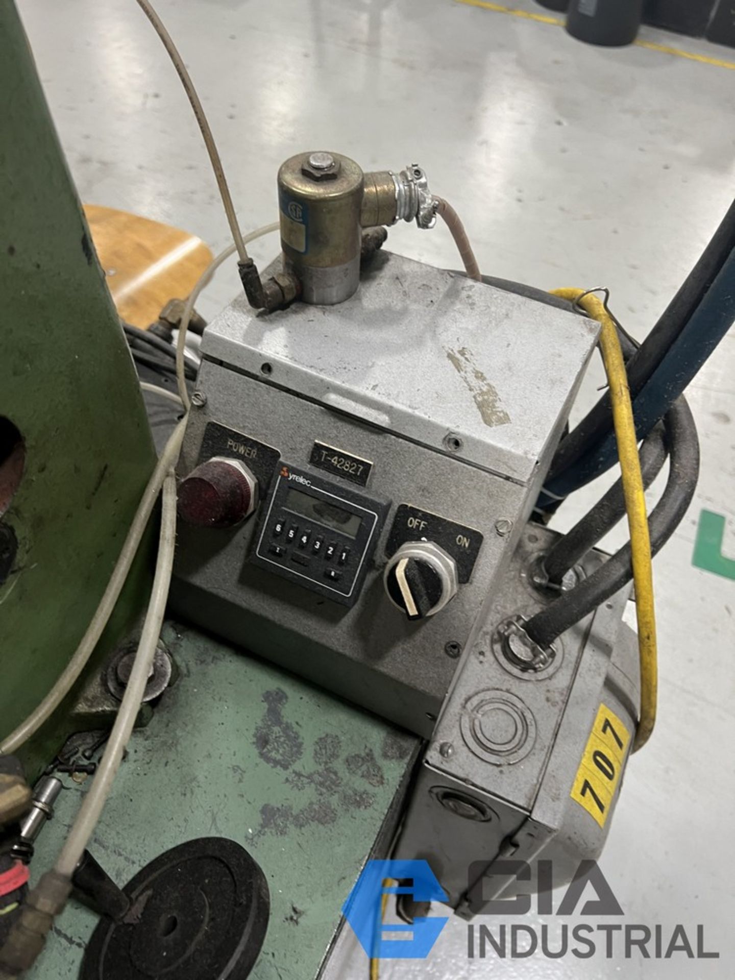 ROTHER MACHINE TOOLS LTD PNEUMATIC PRESSES; S/N 5VSG/A1314 AND 5VSG ...