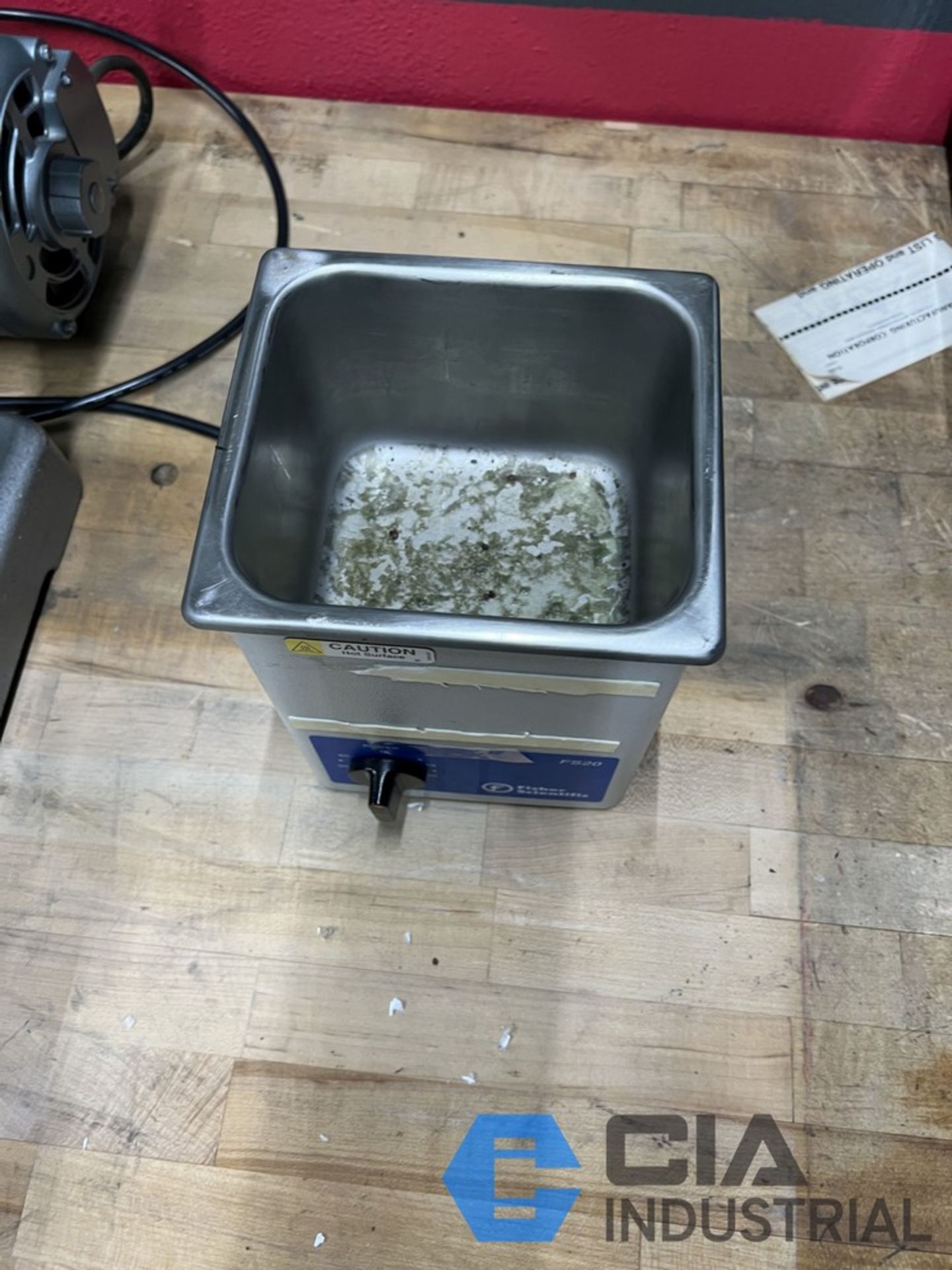 FISHER SCIENTIFIC MODEL FS20 PARTS CLEANER