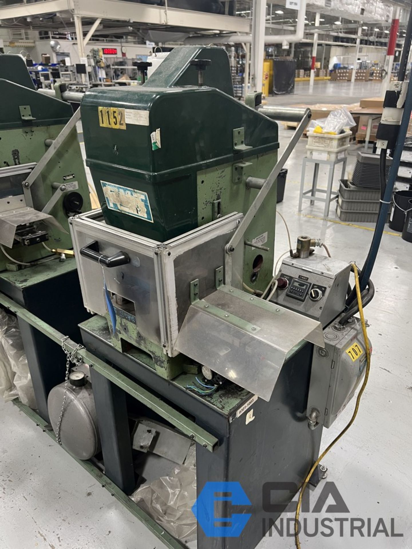 ROTHER MACHINE TOOLS LTD PNEUMATIC PRESSES; S/N 5VSG/A1314 AND 5VSG ...