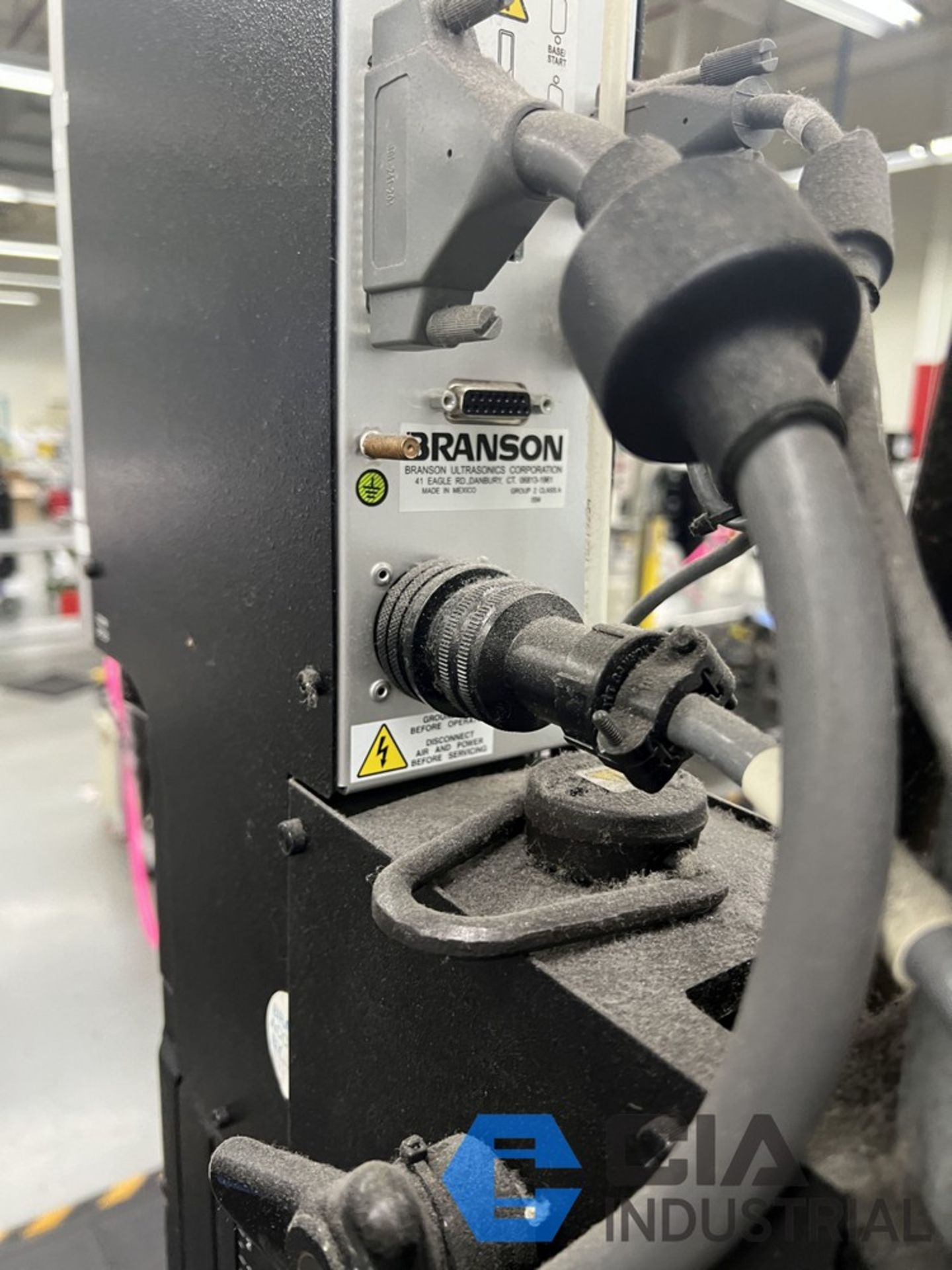 ASSEMBLY STATION TO INCLUDE BRANSON 2000X ULTRASONIC WELDER, PANEL VIEW ...