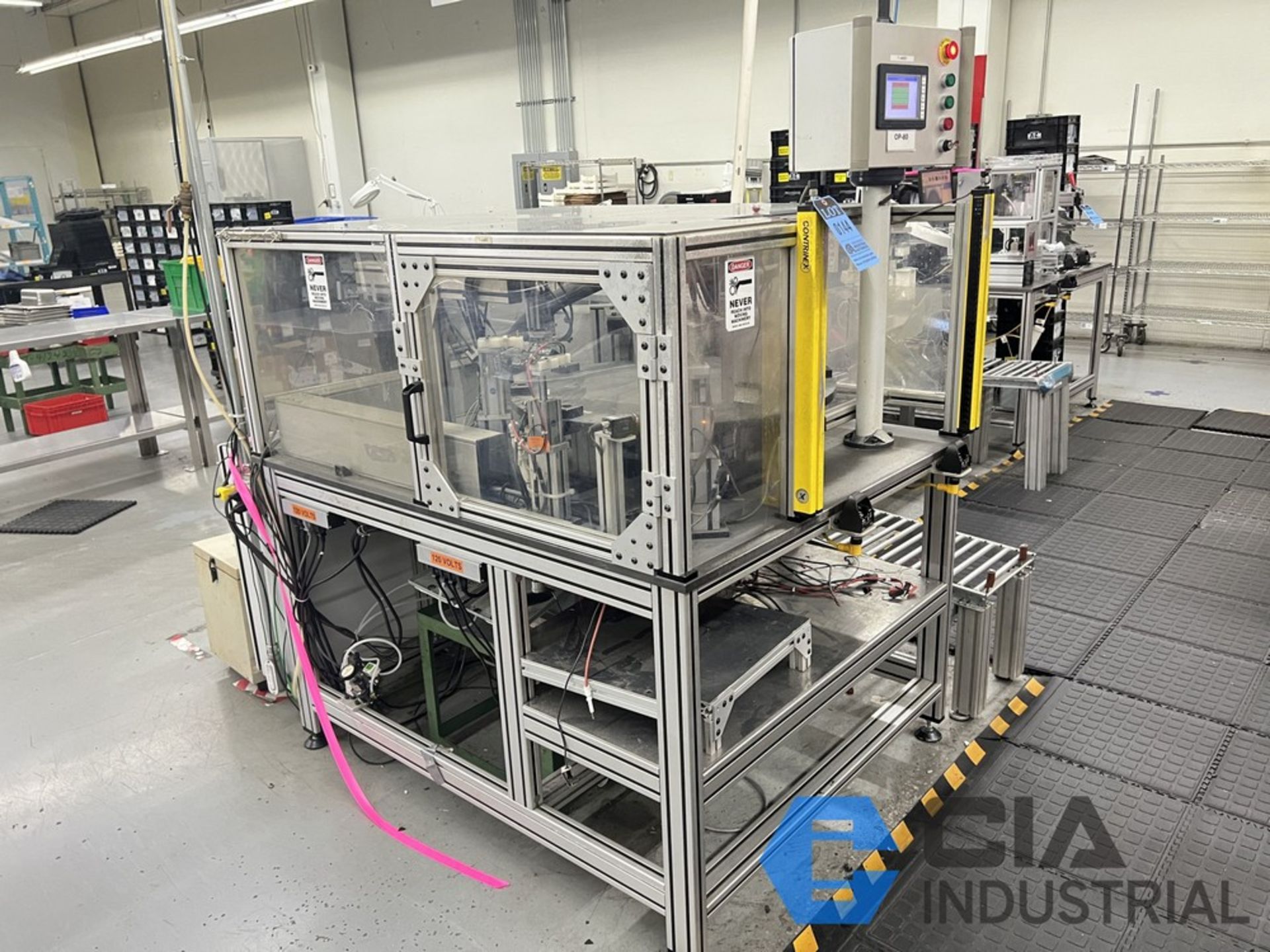 ASSEMBLY STATION TO INCLUDE EIGHT-STATIONS TURRET, CAMCO POSITIONER ...