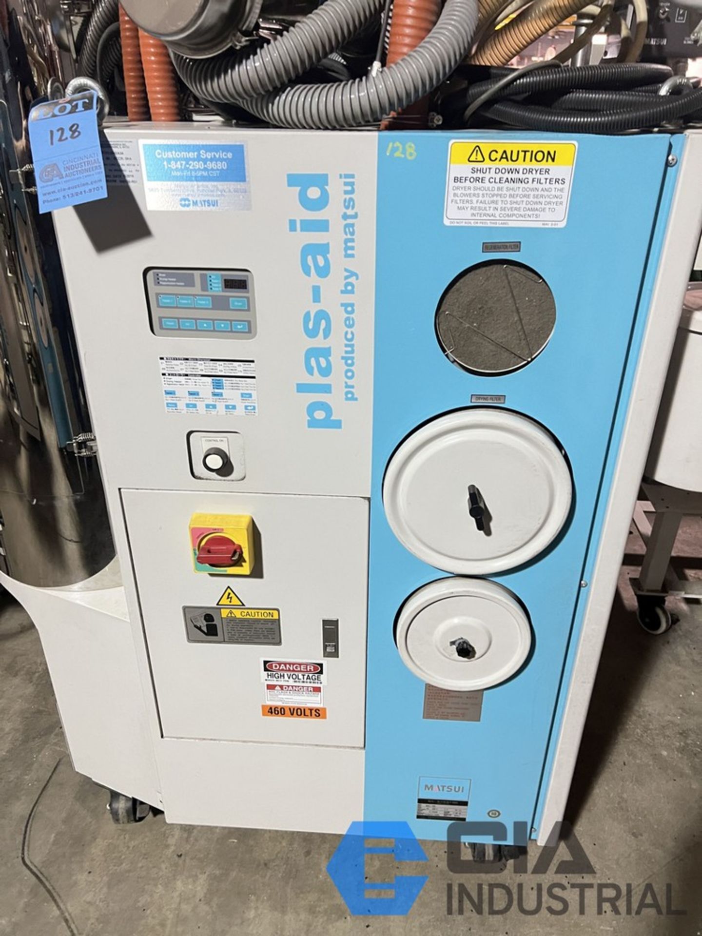 MATSUI MODEL MJ3-75-U DRYER; S/N 76-065101-00263 (2016)