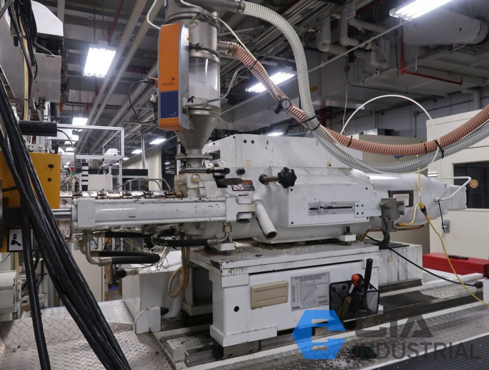 250 TON ENGEL MODEL ES700/250A PLASTIC INJECTION MOLDING MACHINE; S/N ...