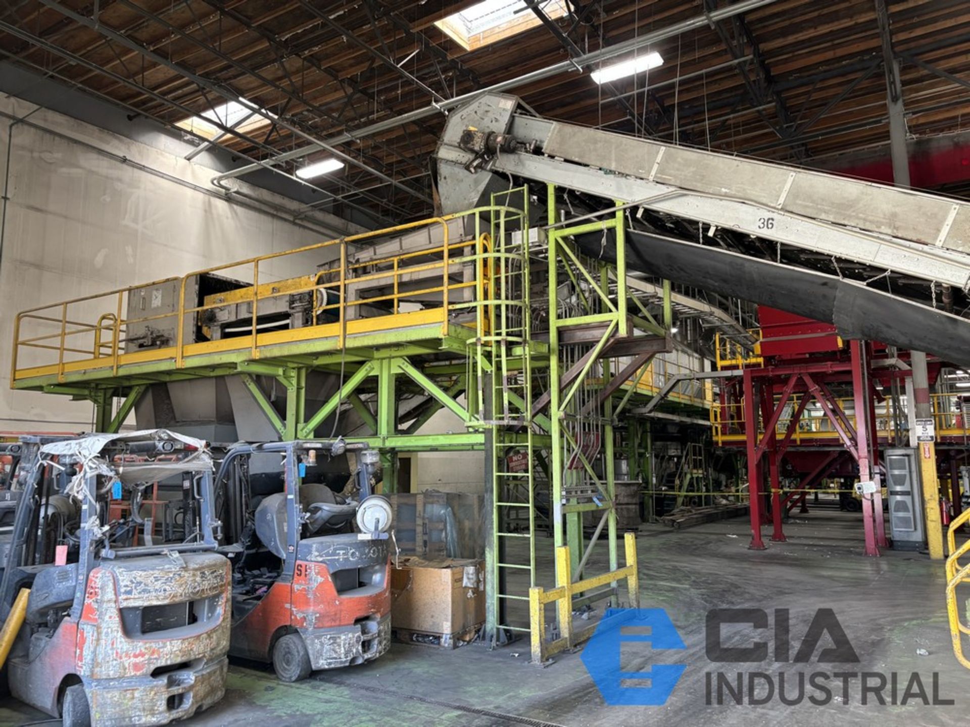 SOREMA FERROUS AND NON FERROUS SORTING SYSTEM, APPROX. 52" X 26' LONG ...