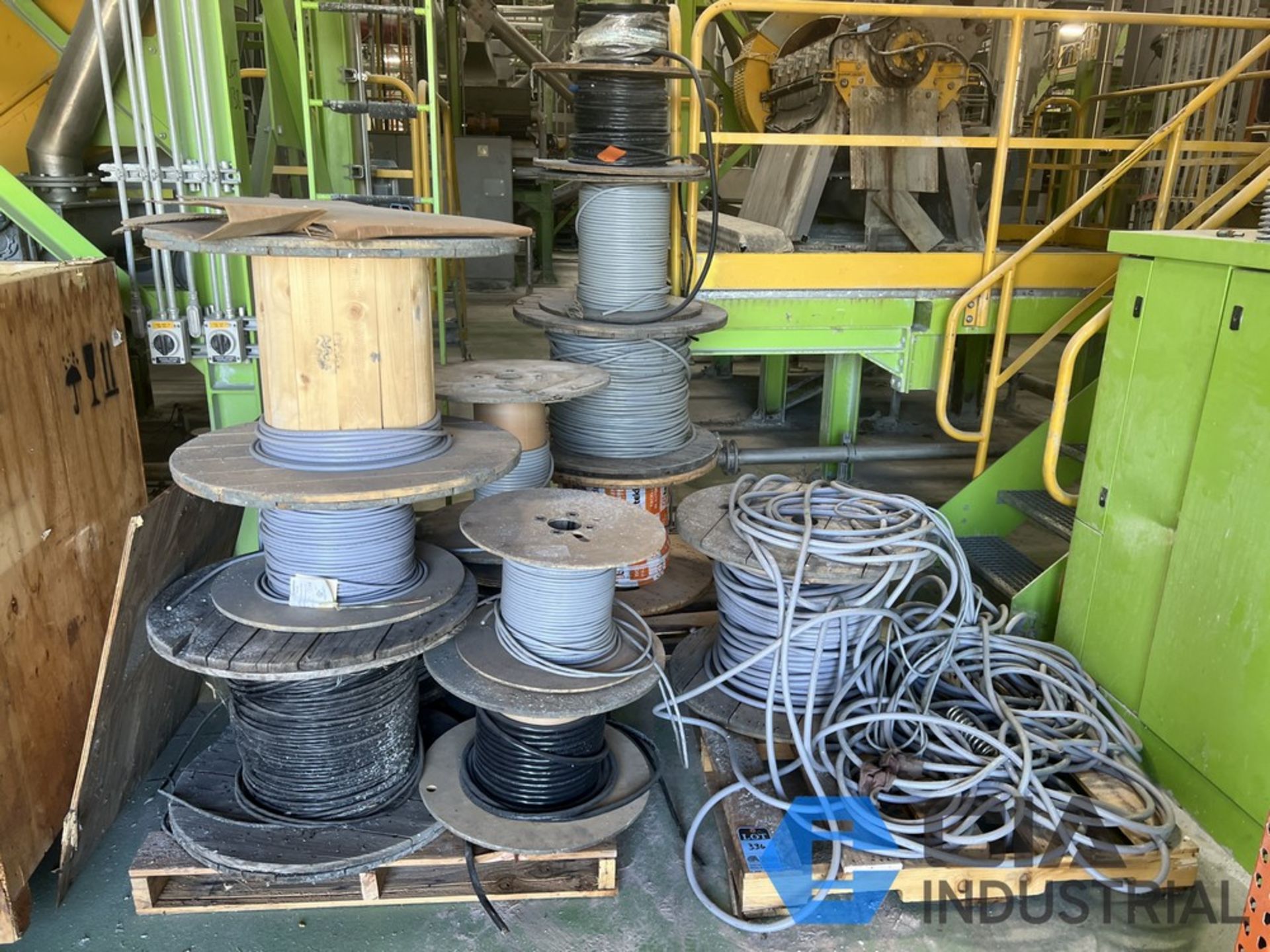(LOT) (4) SKIDS MISCELLANEOUS WIRE