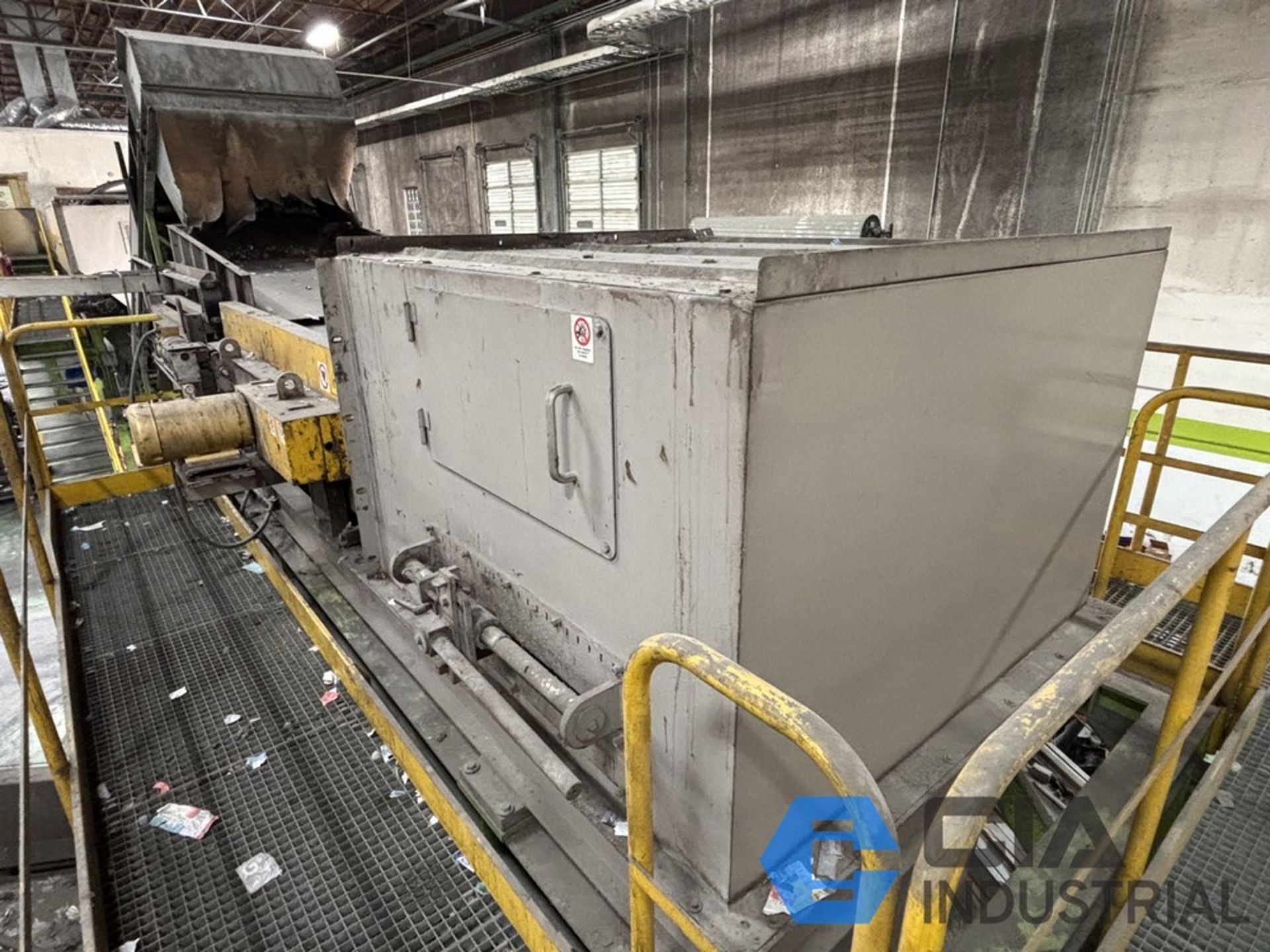 SOREMA FERROUS AND NON FERROUS SORTING SYSTEM, APPROX. 52" X 26' LONG ...
