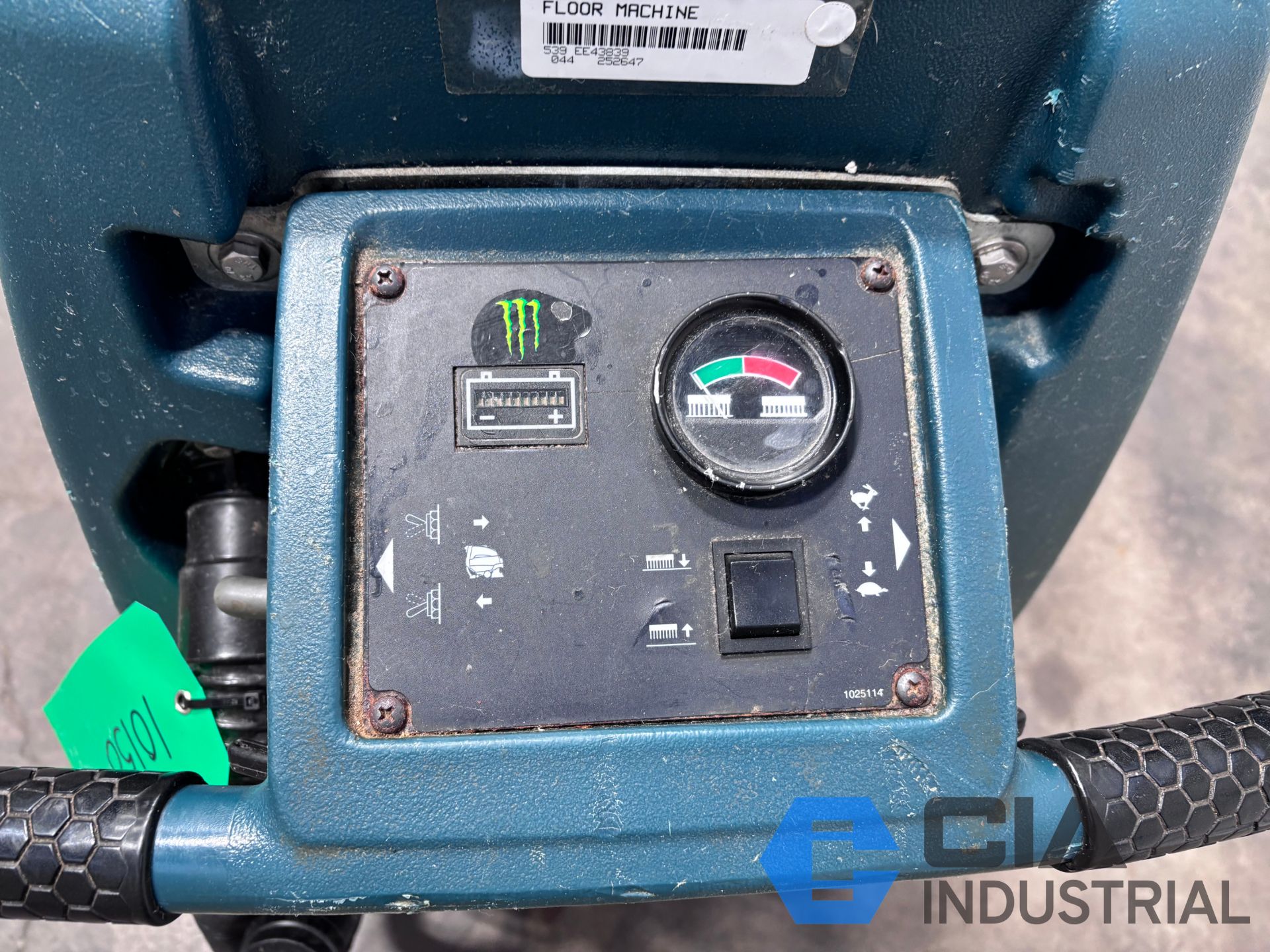 NOBLES MODEL SS SCRUBBER WALK BEHIND ELECTRIC FLOOR SCRUBBER; s/n S55 ...