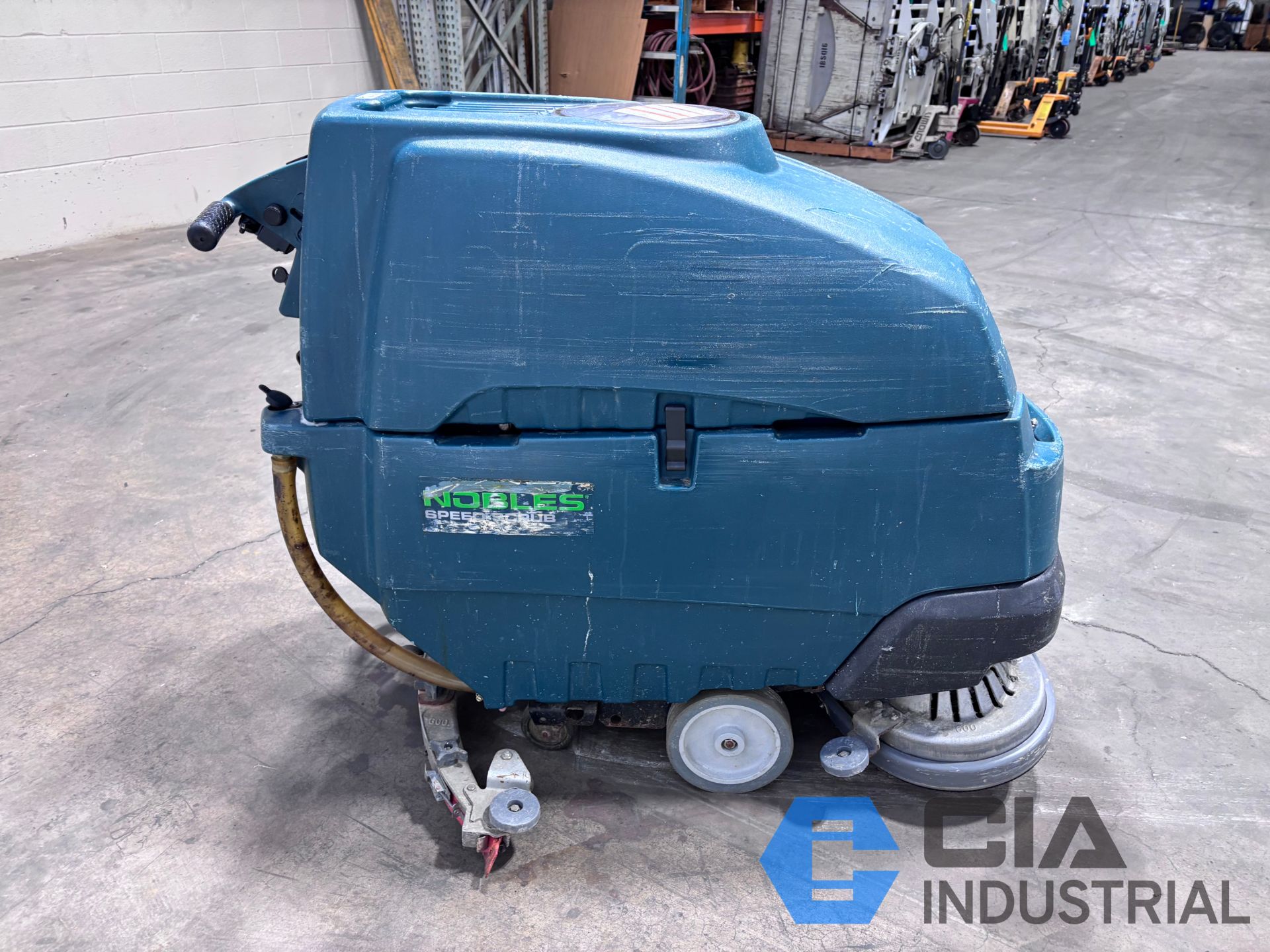NOBLES MODEL SS SCRUBBER WALK BEHIND ELECTRIC FLOOR SCRUBBER; s/n S55 ...