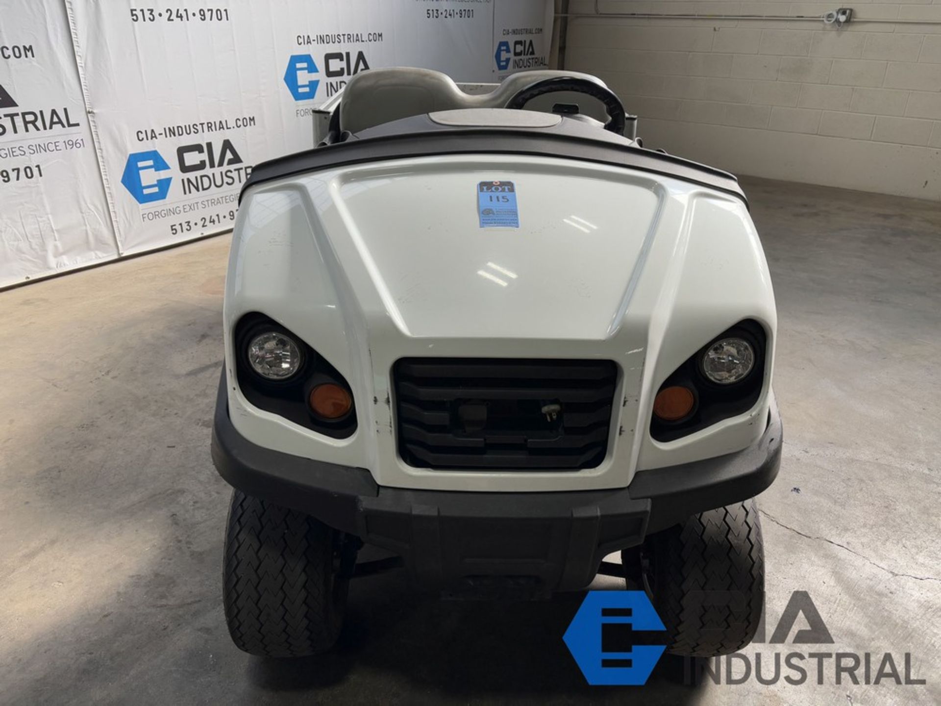CLUB CAR MODEL CARRY ALL 550 2-PERSON ELECTRIC GOLF CART W/ ALUMINUM ...