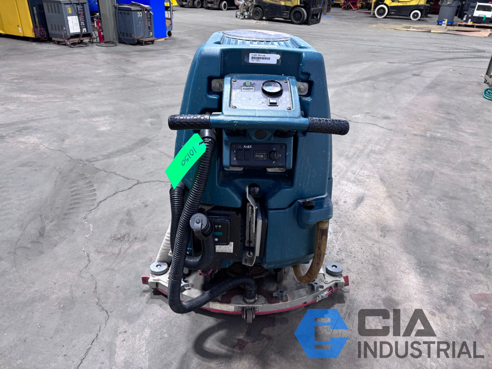 NOBLES MODEL SS SCRUBBER WALK BEHIND ELECTRIC FLOOR SCRUBBER; s/n S55 ...