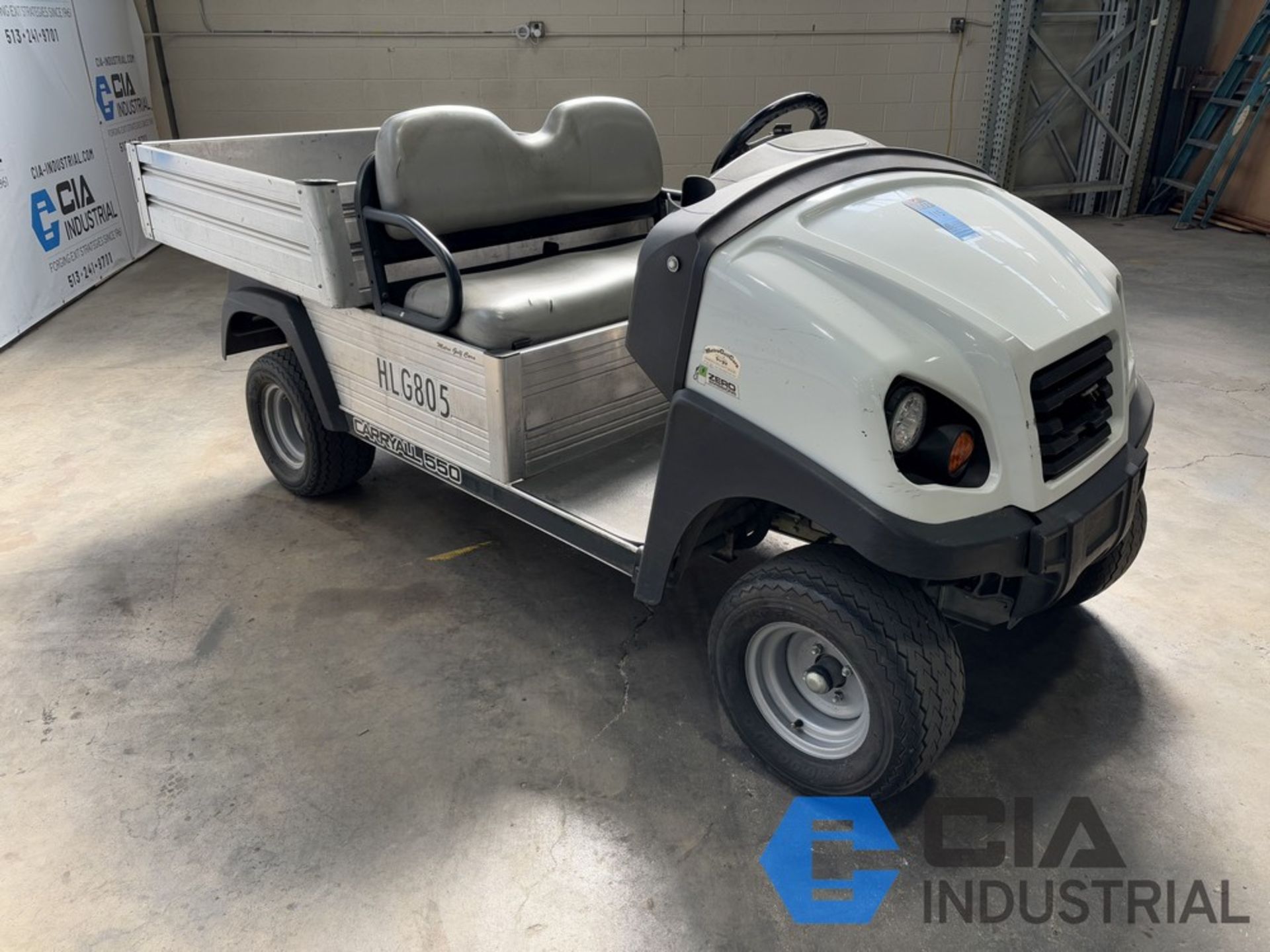 CLUB CAR MODEL CARRY ALL 550 2-PERSON ELECTRIC GOLF CART W/ ALUMINUM ...