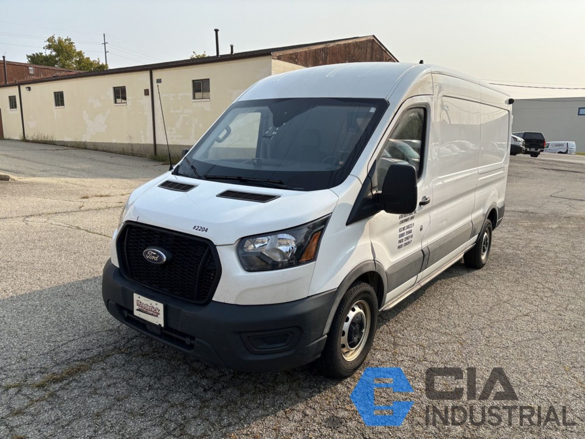 2022 FORD TRANSIT 250 ARMORED VAN; 3.5 LITER GASOLINE ENGINE AUTOMATIC ...