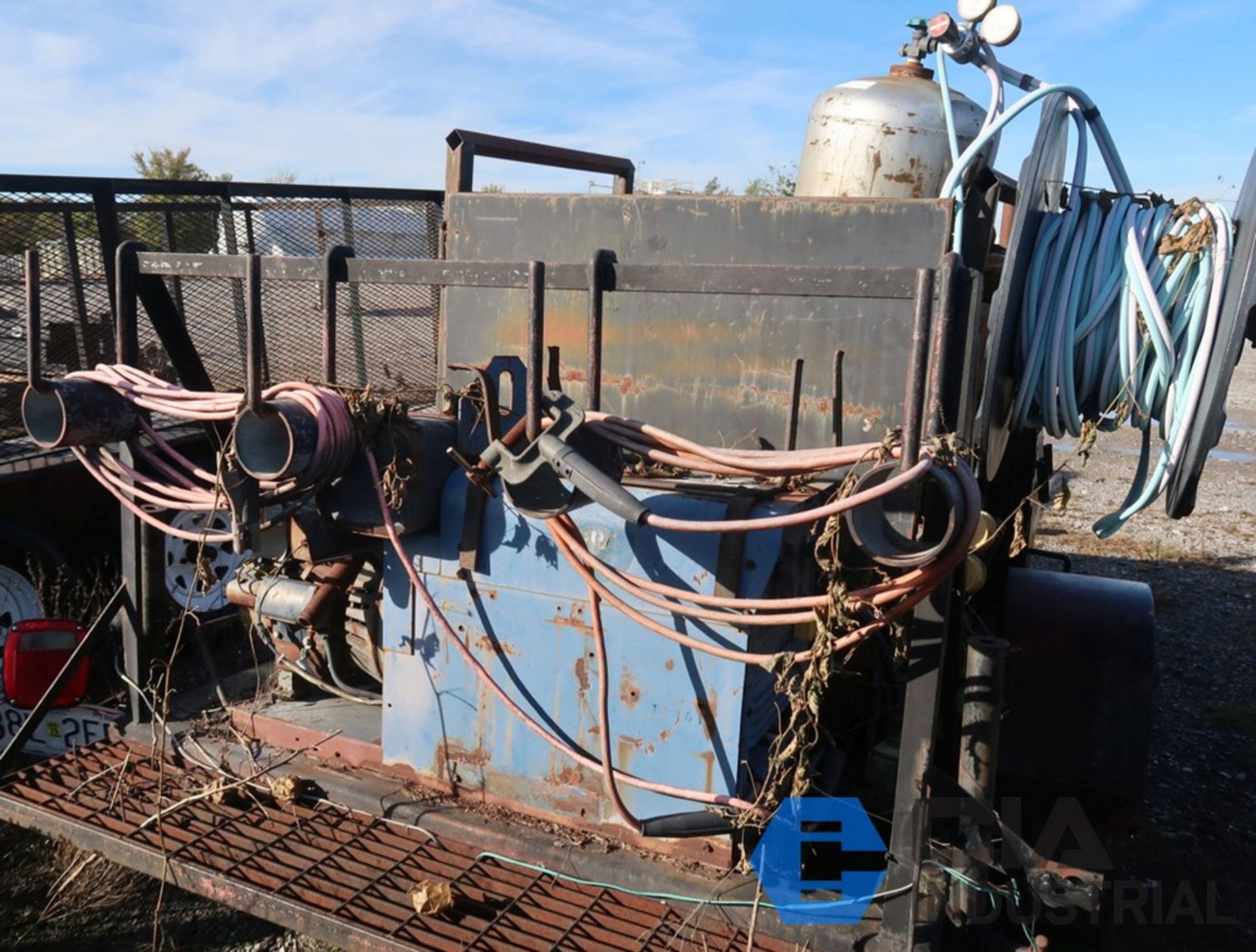 2011 - 10' HMDE SINGLE AXLE TAG TRAILER; VIN #DRXMVB000320899MO, W ...