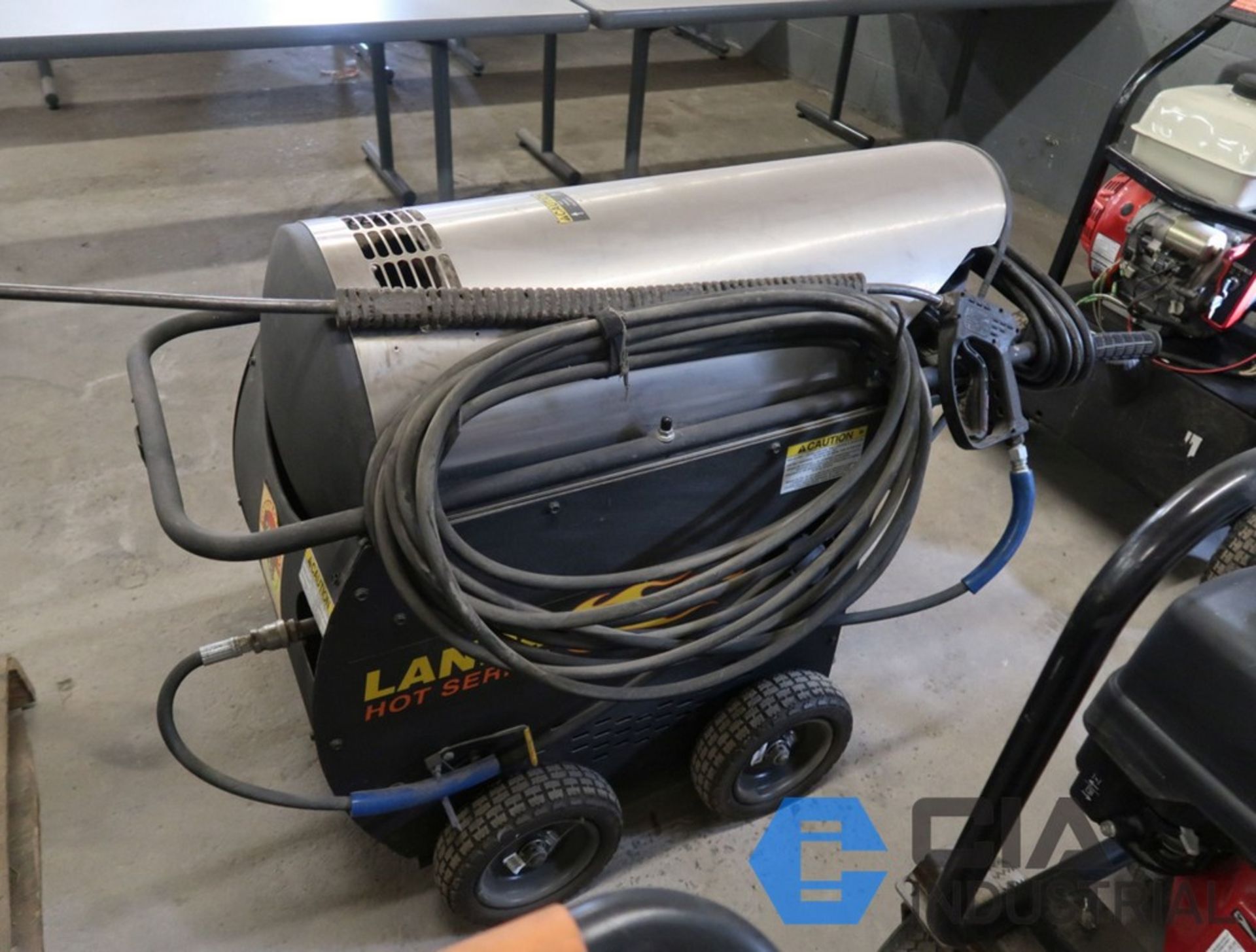 LANDA MODEL HOT2-1500D PORTABLE ELECTRIC PRESSURE WASHER; S/N 11090960 ...