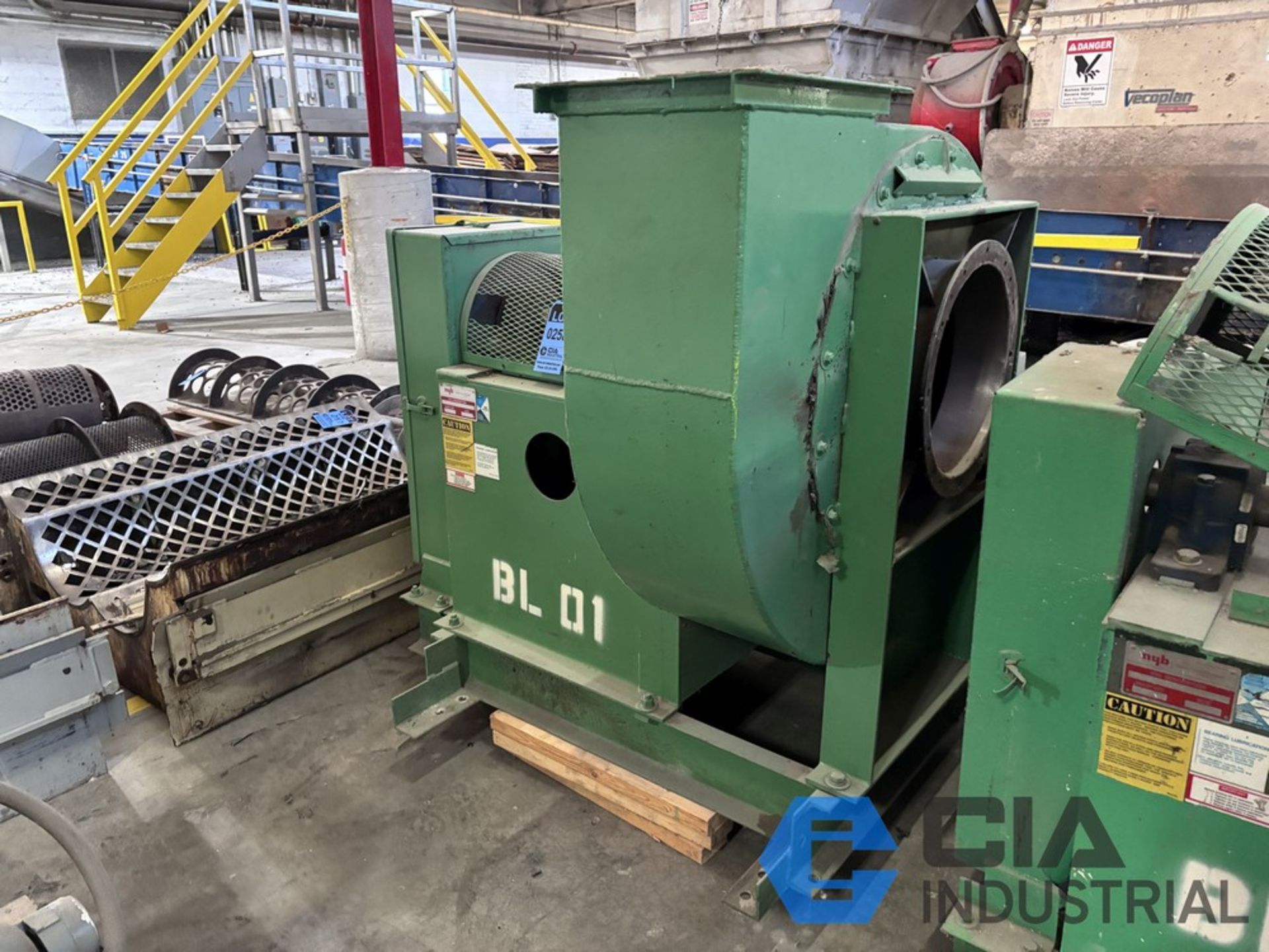 { Choice of lots: 258, 259 } 50 HP NEW YORK BLOWER SIZE 264BP SERIES 30 ...