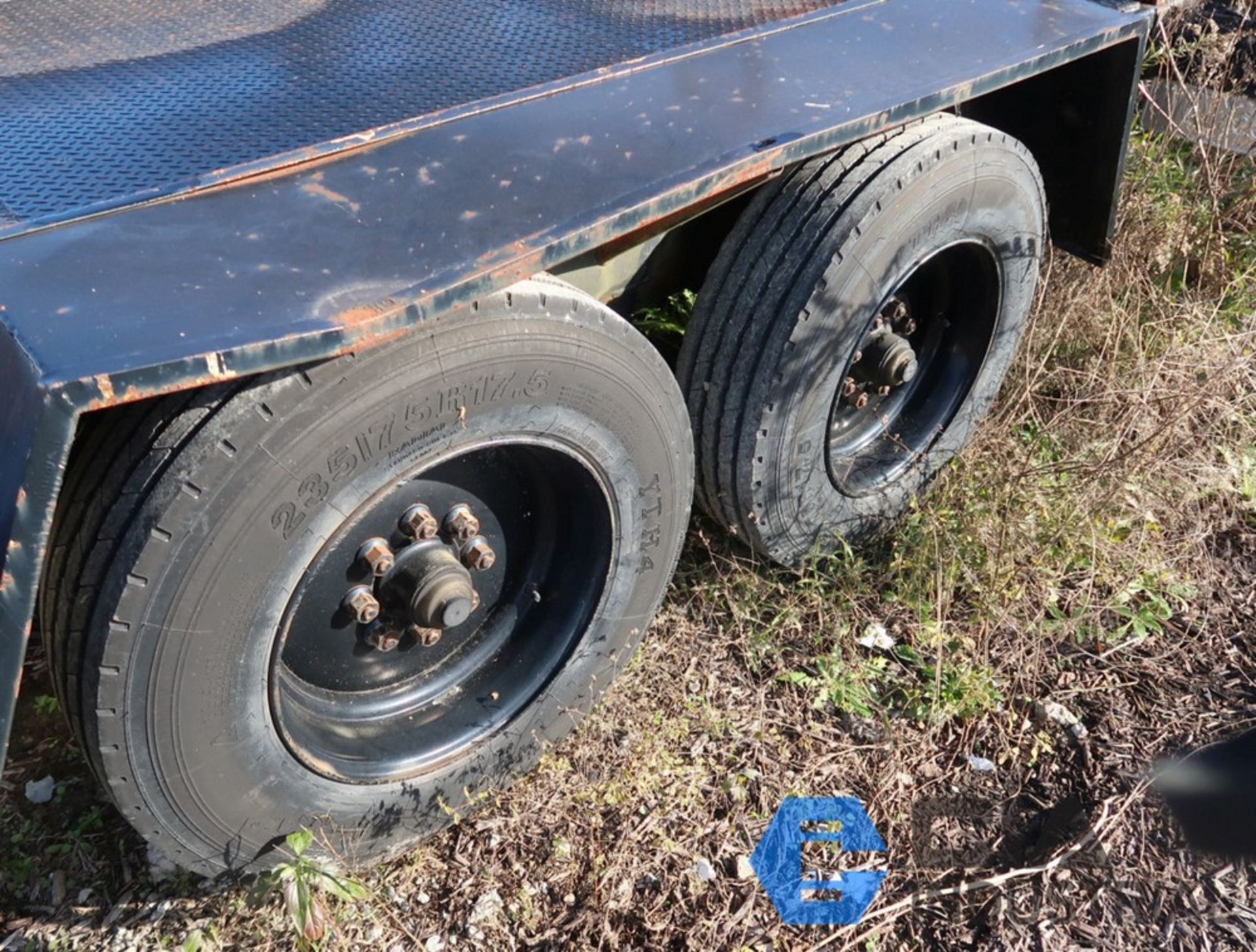 { Choice of lots: 602 } NO TITLE - 76" WIDE X 14' TANDEM AXLE HD STEEL ...