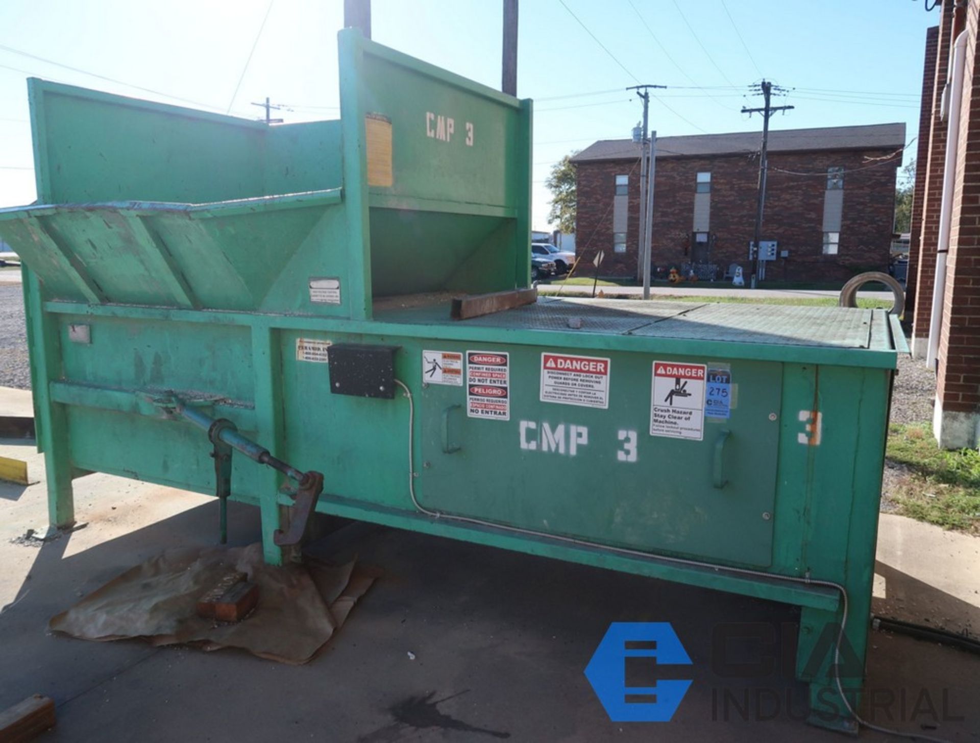 GALBREATH HYDRAULIC COMPACTOR, 10 HP, HYDRUALIC SYSTEM "SITS INSIDE ...