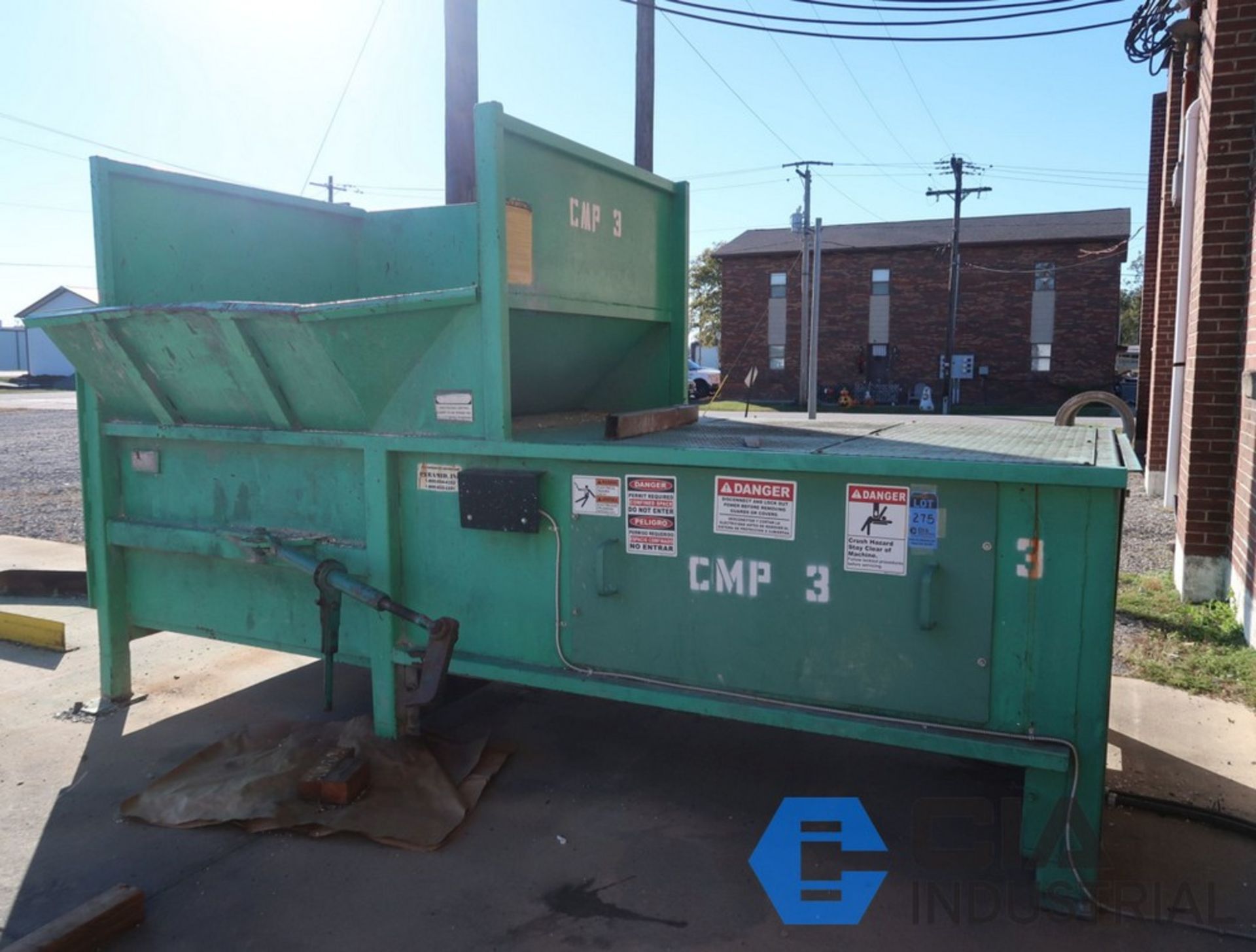 GALBREATH HYDRAULIC COMPACTOR, 10 HP, HYDRUALIC SYSTEM "SITS INSIDE ...