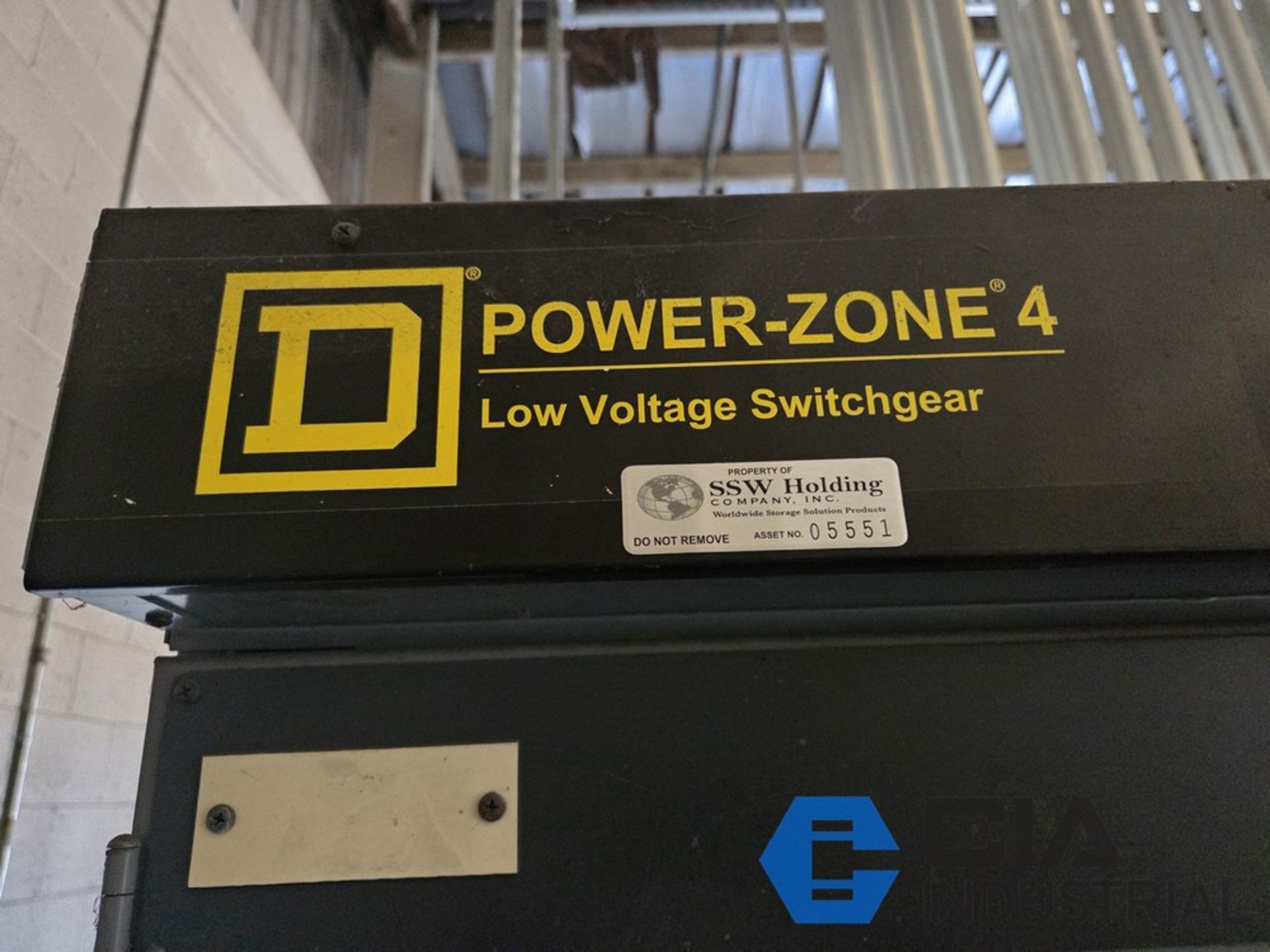 (LOT) ELECTRICAL SWITCHGEAR AND WIRING CONSISTING OF SQUARE D MAIN ...