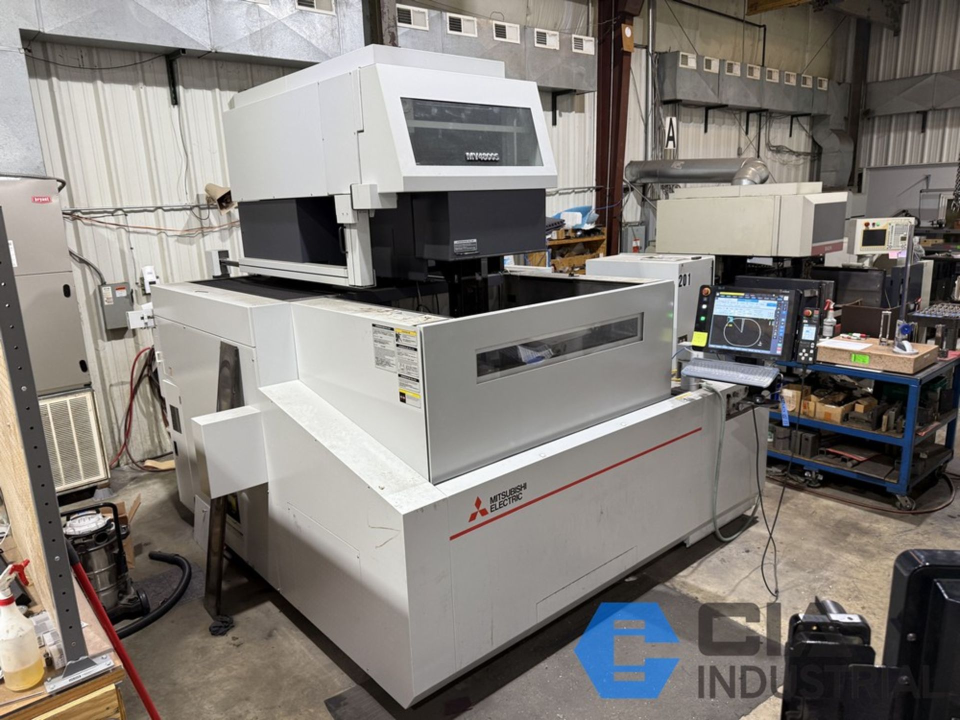 MITSUBISHI MODEL MV4800S CNC WIRE EDM, S/N 59CS4020 (2021); MITSUBISHI ...