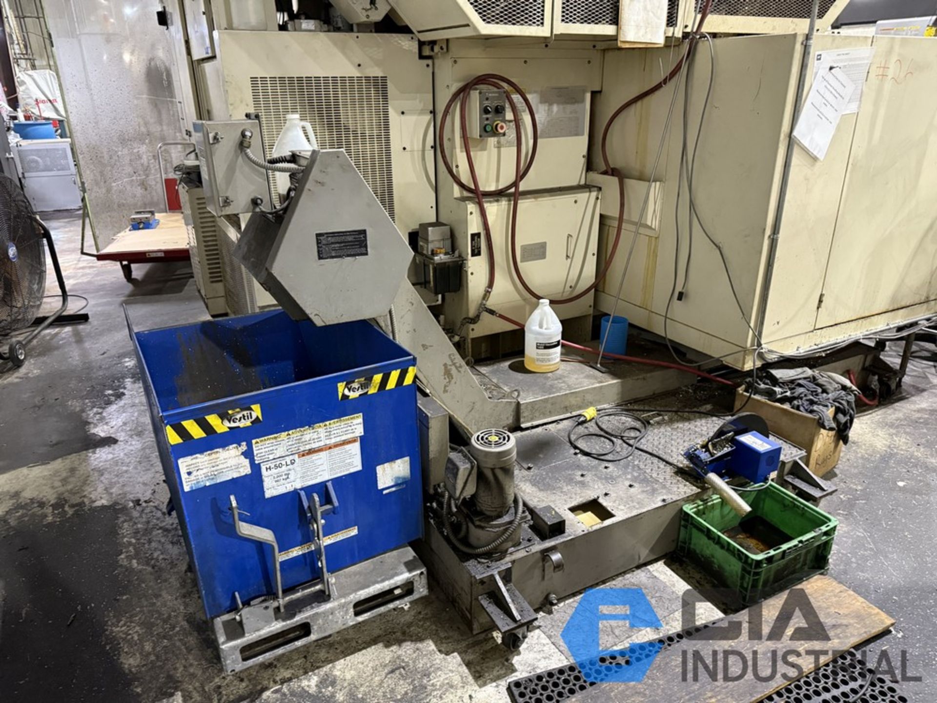 OKUMA MODEL MC-50VA VERTICAL MACHINING CENTER, 3-AXIS, 32-POSITION ATC ...