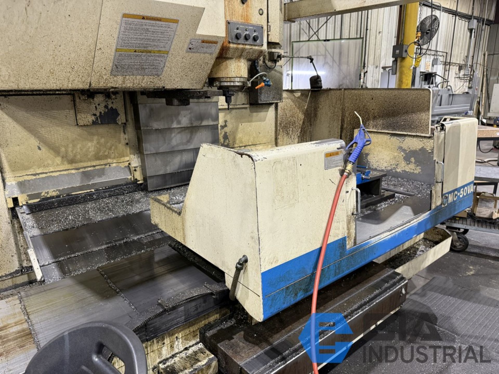 OKUMA MODEL MC-50VA VERTICAL MACHINING CENTER, 3-AXIS, 32-POSITION ATC ...
