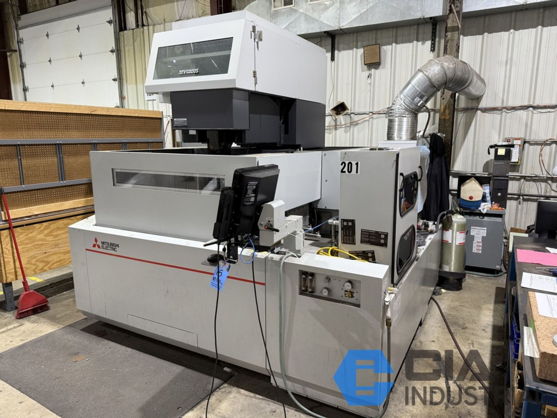 MITSUBISHI MODEL MV4800S CNC WIRE EDM, S/N 59CS4020 (2021); MITSUBISHI ...