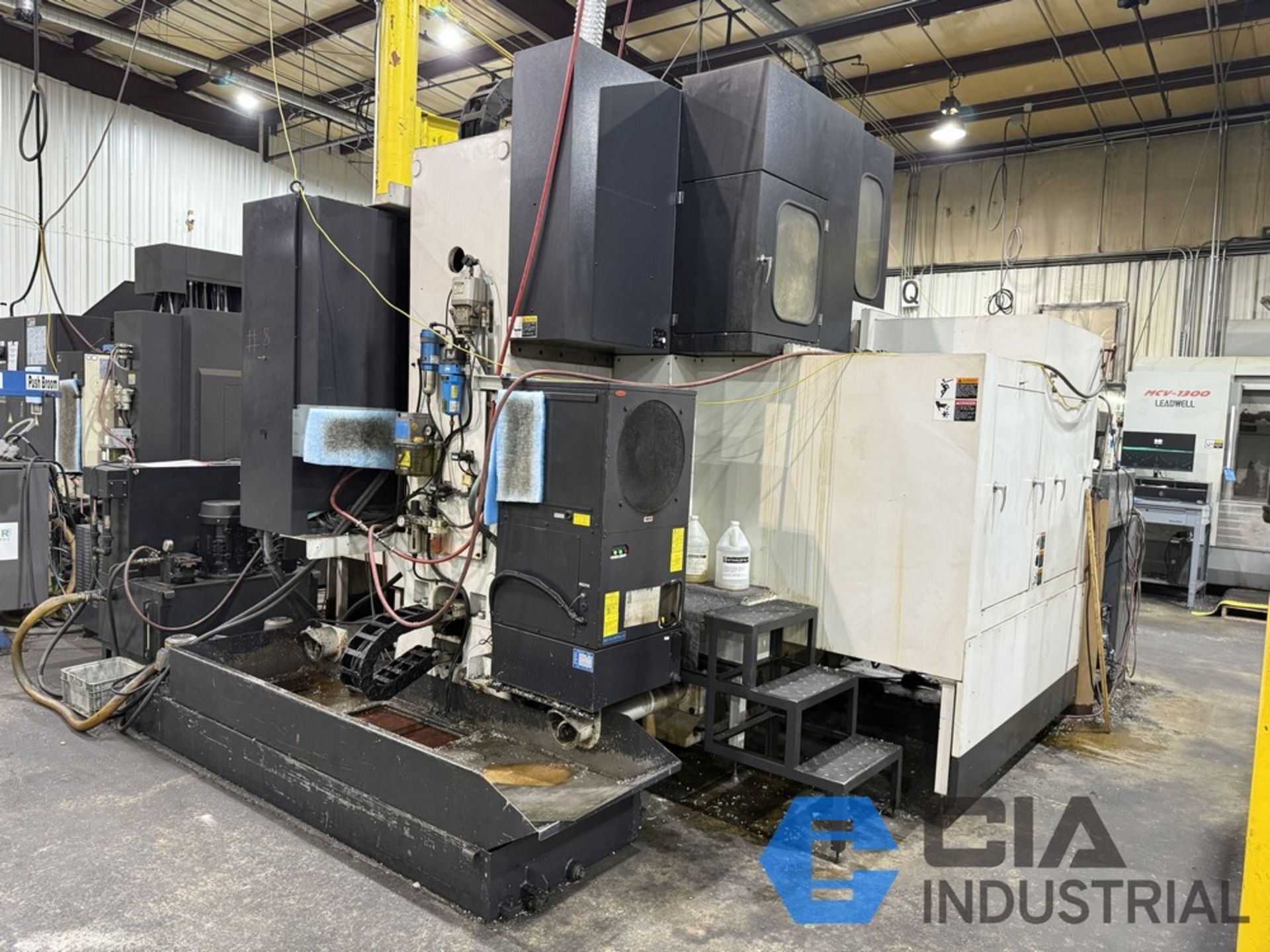 OKK VM7-III CNC VERTICAL MACHINING CENTER, 50 TAPER, 10,000 RPM SPINDLE ...