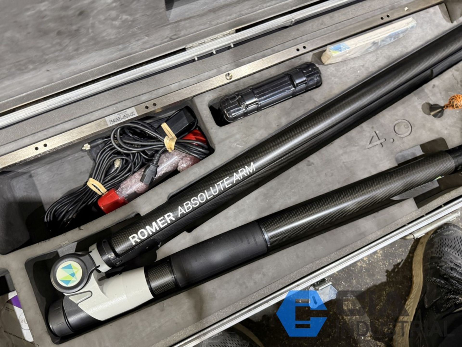 HEXAGON METROLOGY ROMER MODEL RA-7540SEI-3 PORTABLE COORDINATE ...
