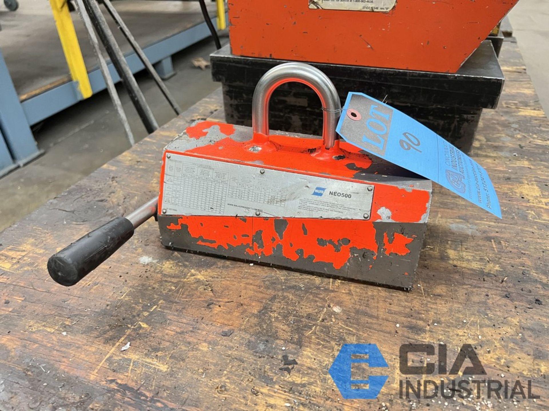 550 LB. WALKER NE0500 LIFTING MAGNET