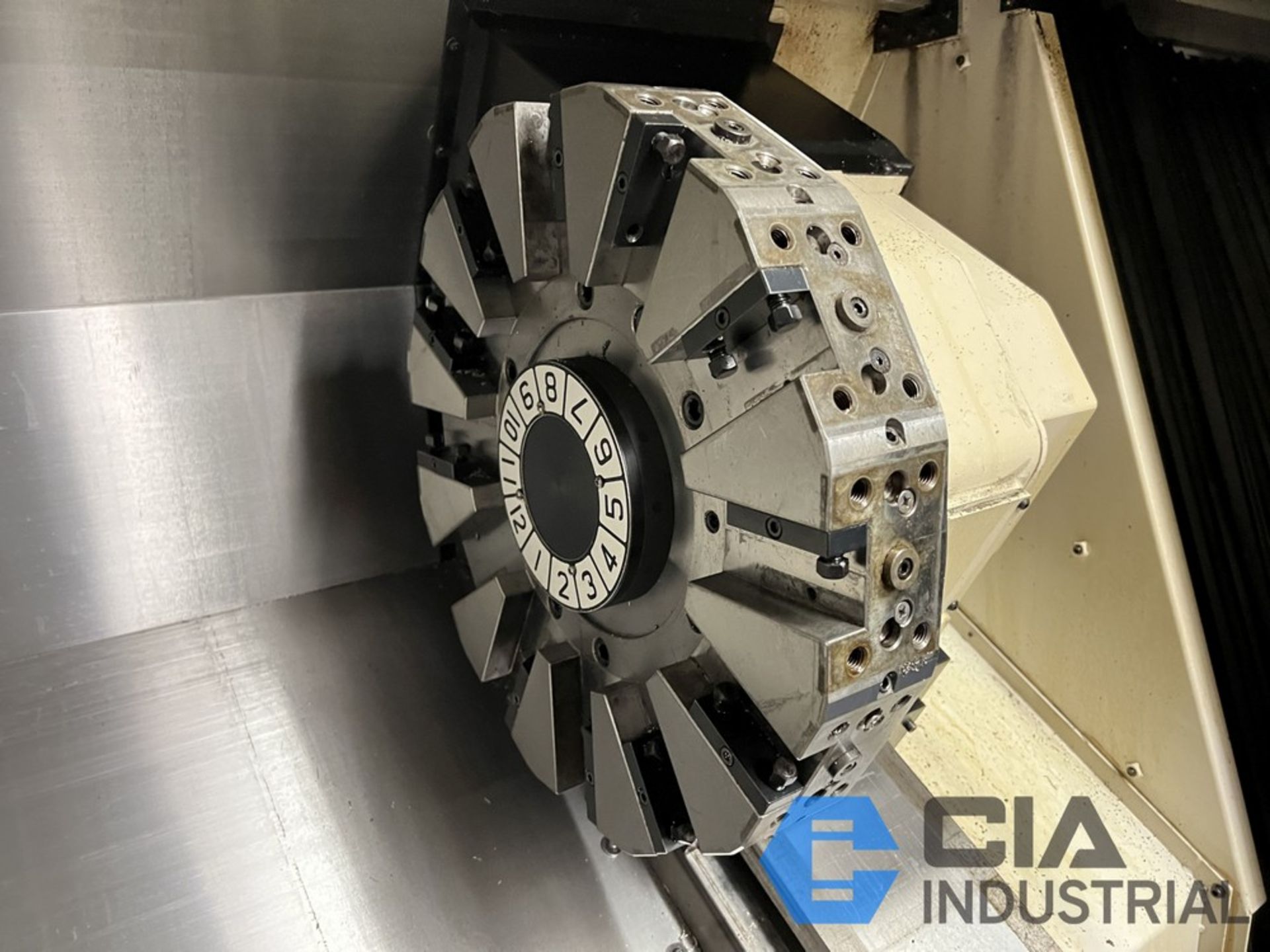 OKUMA MODEL GENOS L400II-E CNC TURNING CENTER (Installed 2021 Mfg. 2019 ...