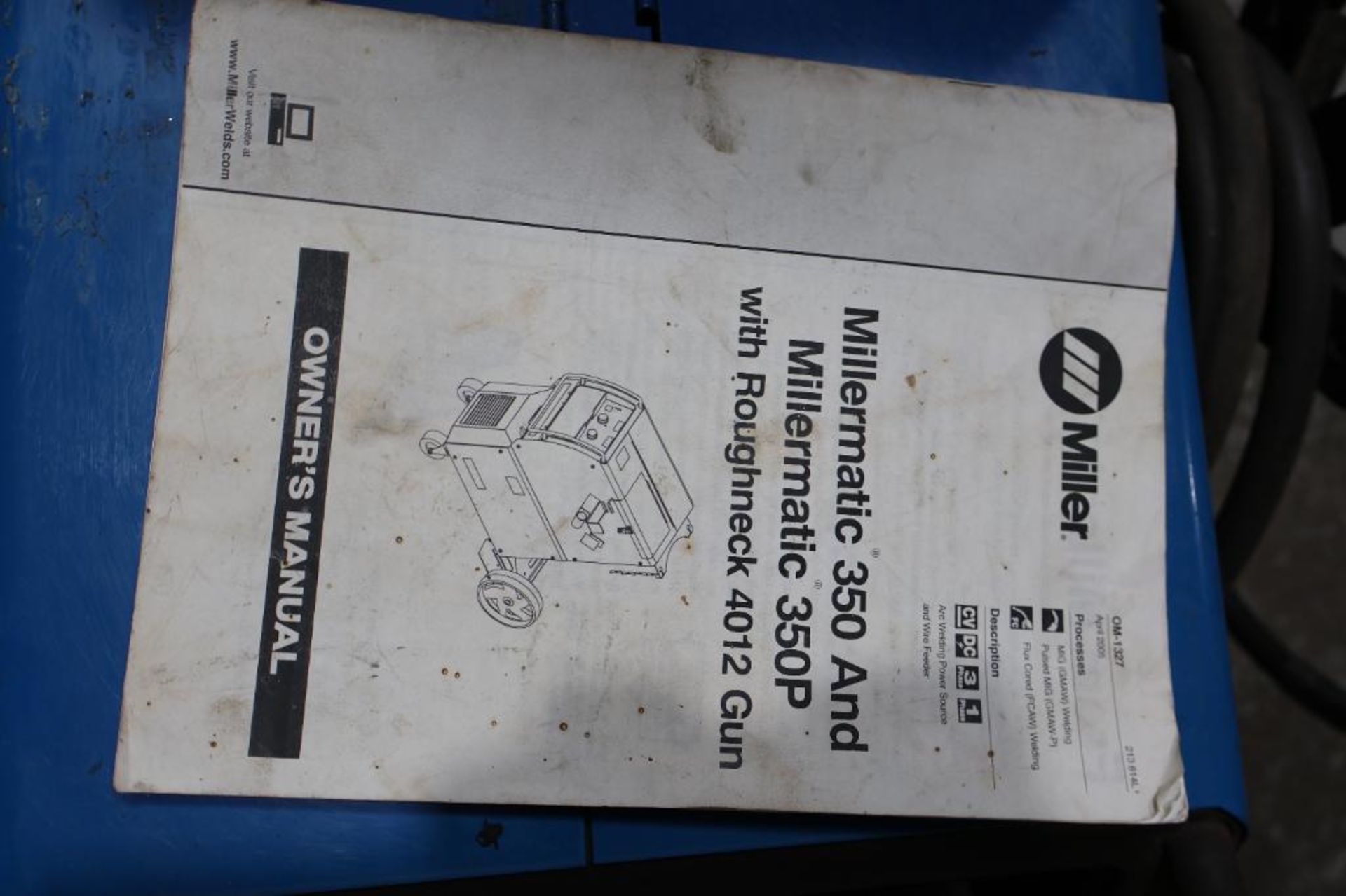 Miller Millermatic 350P MIG Welder (Stock No. 907300) Input Voltage ...