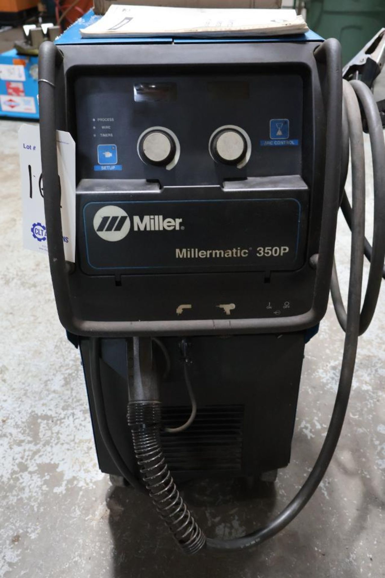 Miller Millermatic 350P MIG Welder (Stock No. 907300) Input Voltage ...