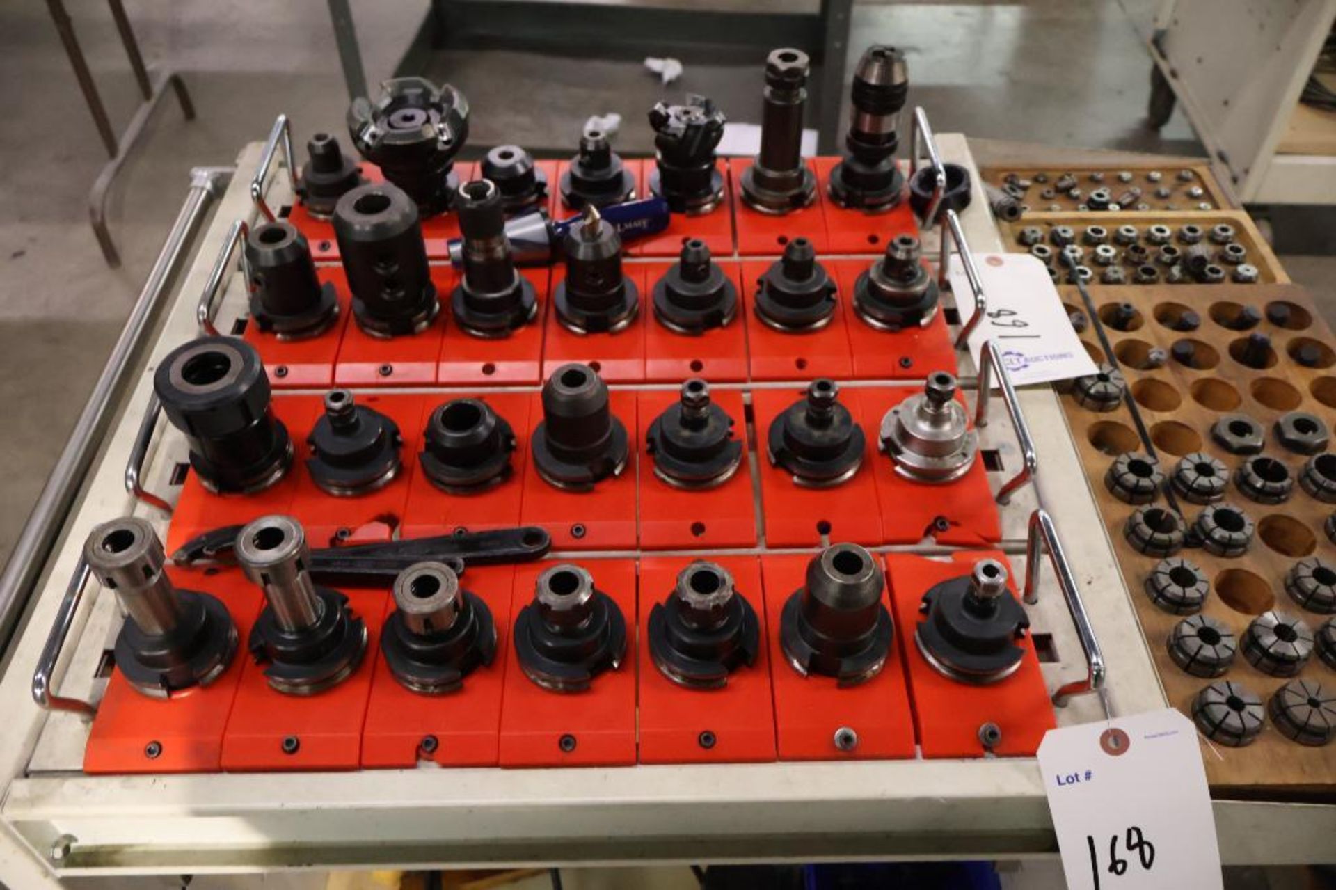 Cat 40 Tooling W/ cart