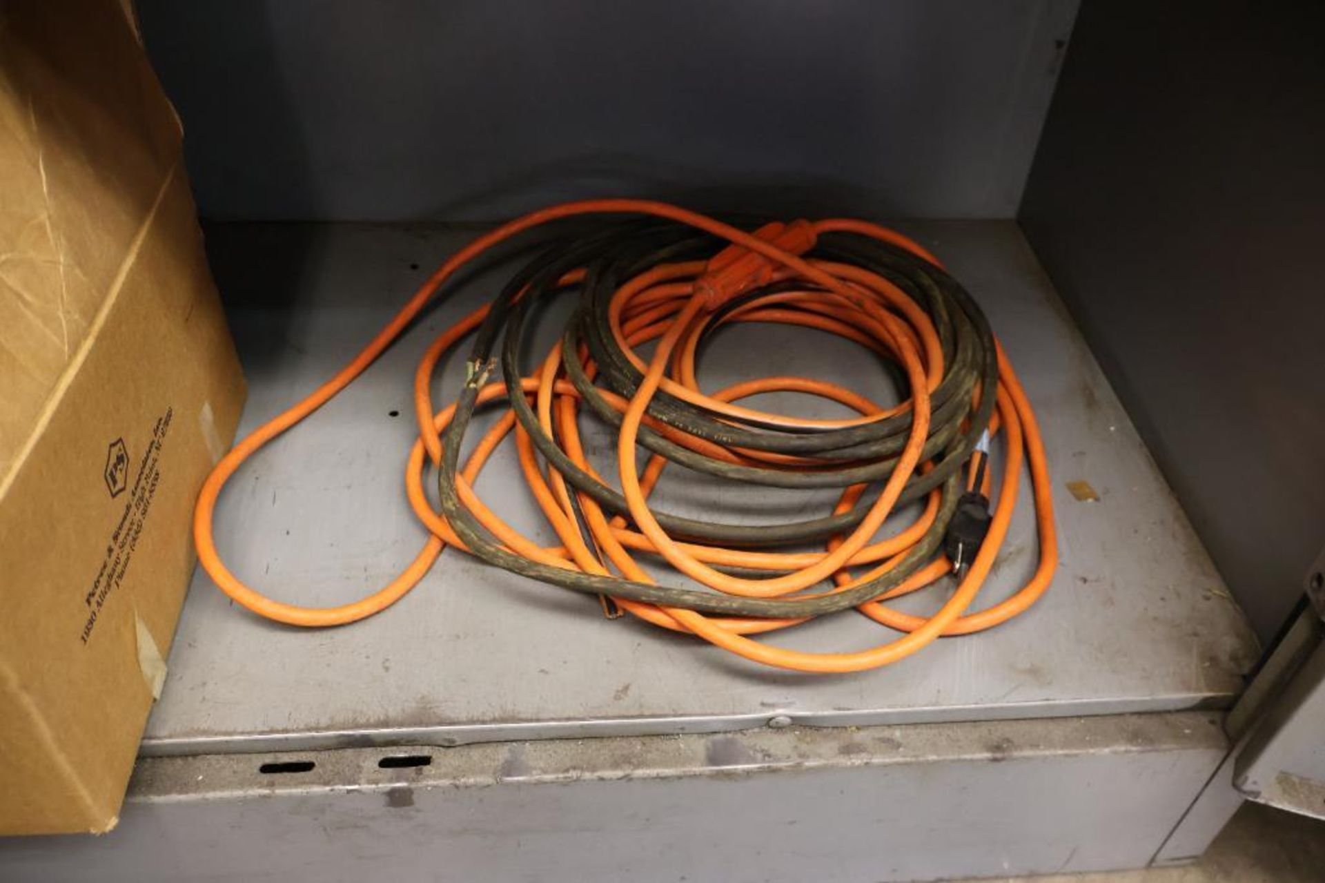 Steel Cabinet w/ Contents