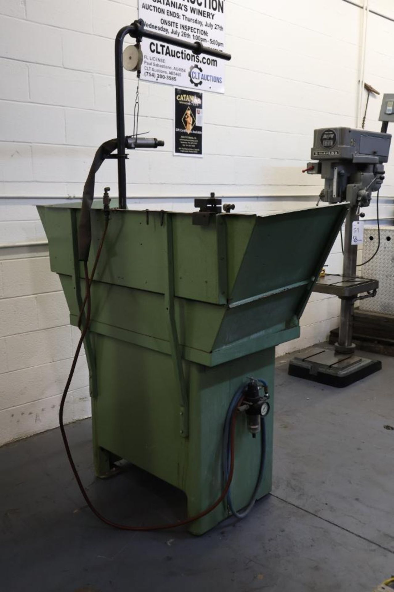 Sunnen HS-60K horizontal valve guide honing machine